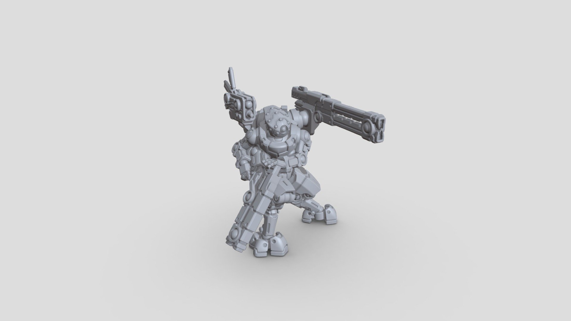 Pathfinder Kill Team - Marksman T'automoton - 3D model by donaldkhogan ...