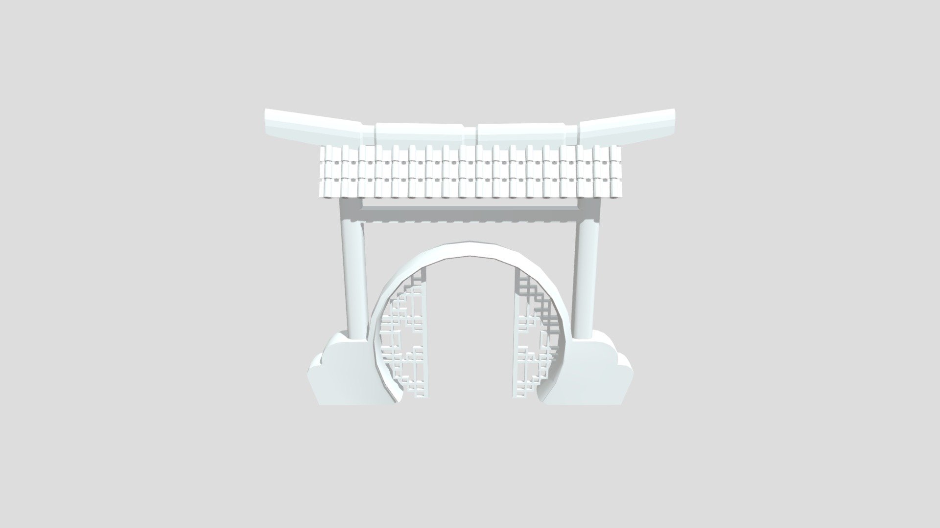 Moon Gate - 3D model by XenoBleha [6a985c8] - Sketchfab