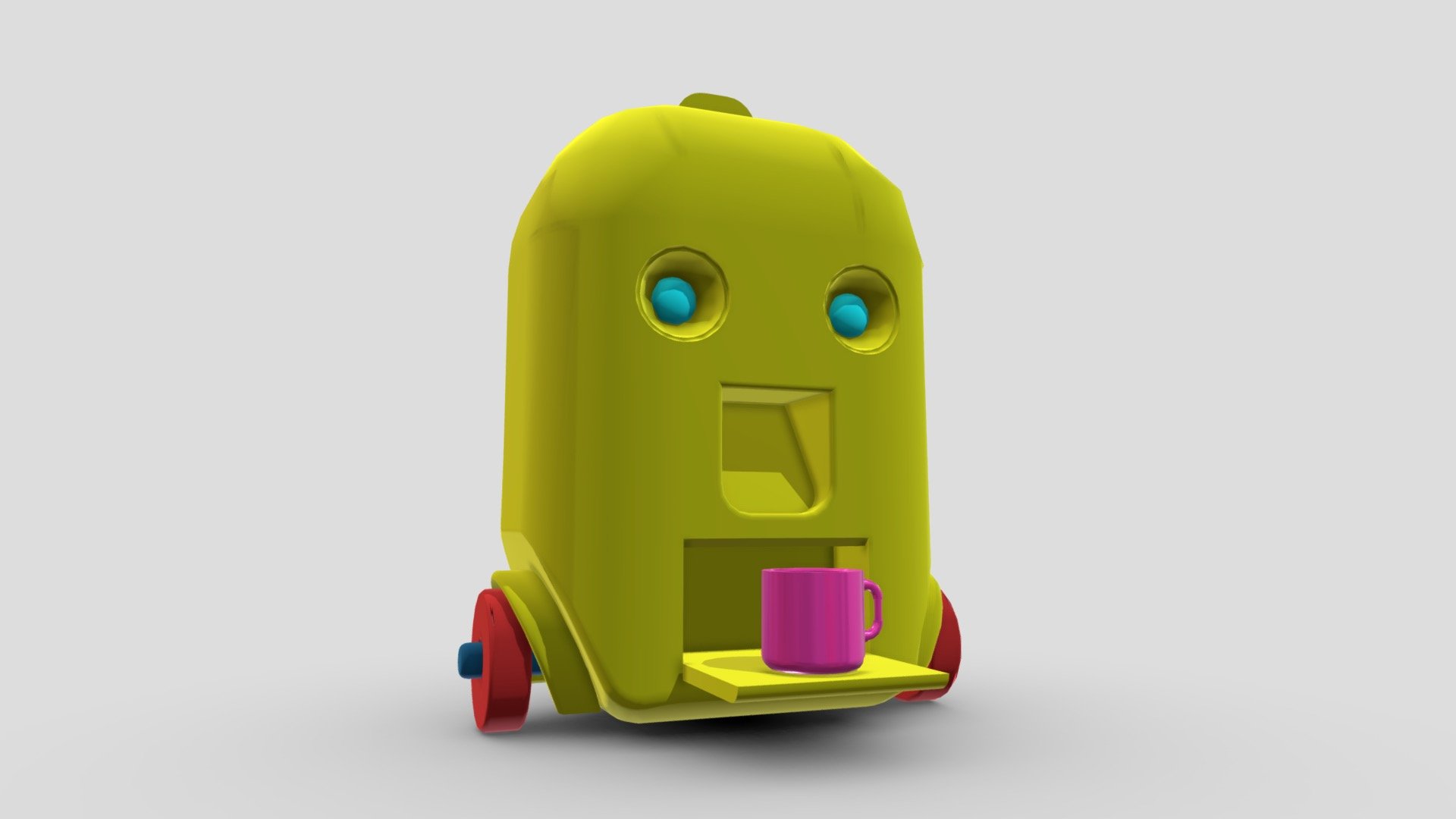 Servant Robot - Buy Royalty Free 3D model by Jimmy Gunawan ...