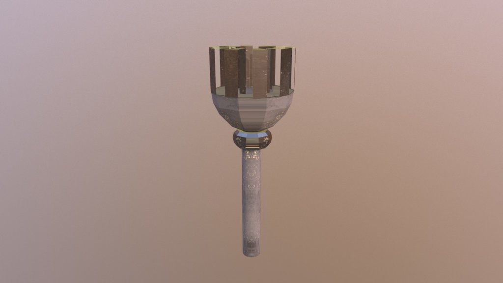Middle Age Torch - 3D model by Devin.Stinney [6a99900] - Sketchfab