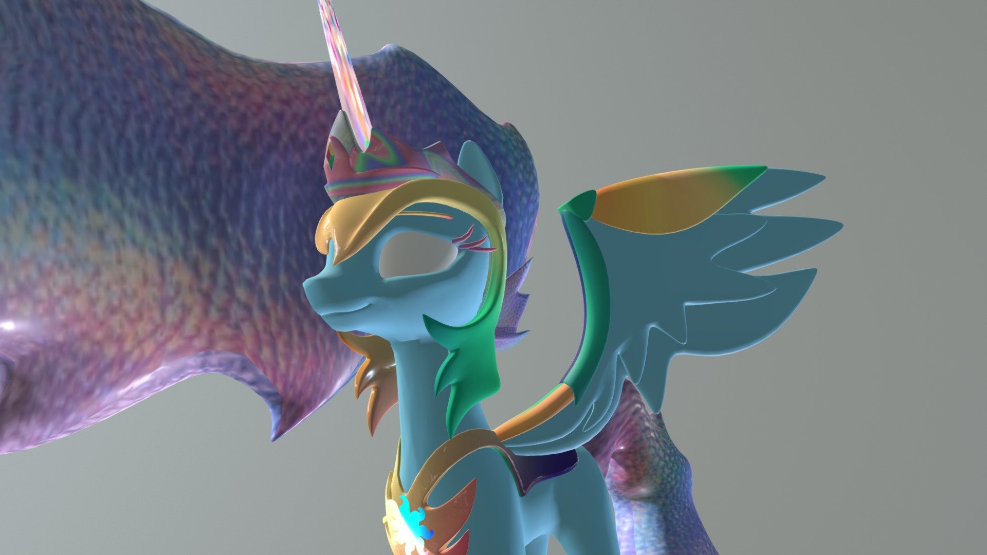 Shiny B - Download Free 3D model by Whalenut [6a9b227] - Sketchfab