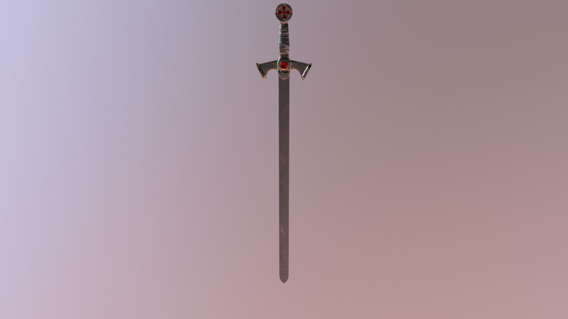 Templar Sword - 3D model by agrod [6a9e1d3] - Sketchfab