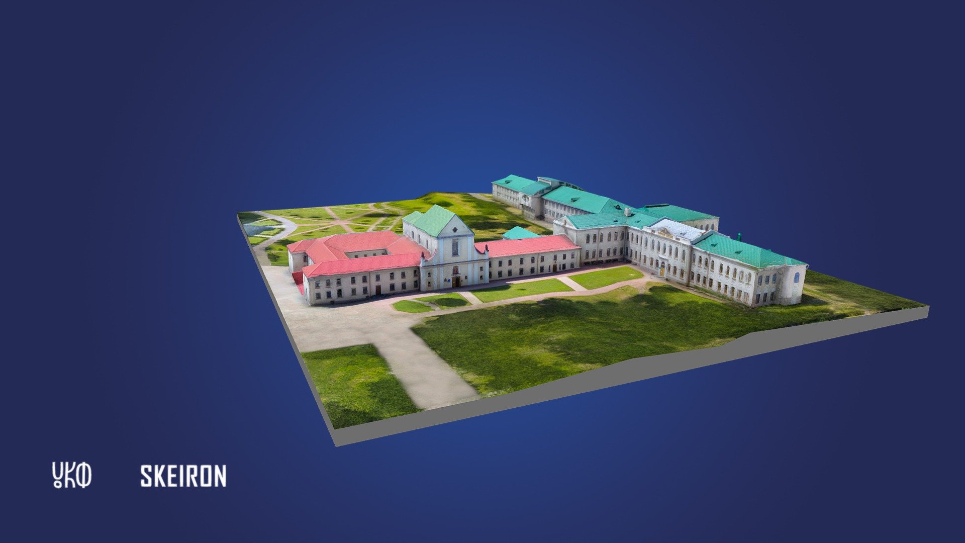 The National University "Ostroh Academy" - 3D model by SKEIRON [6a9eea9 ...