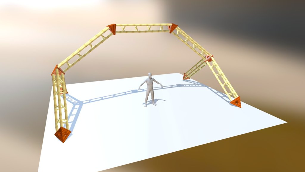 Wide Arch - 3D model by Brian Korsedal (@BrianKorsedal) [6aa2a4c ...