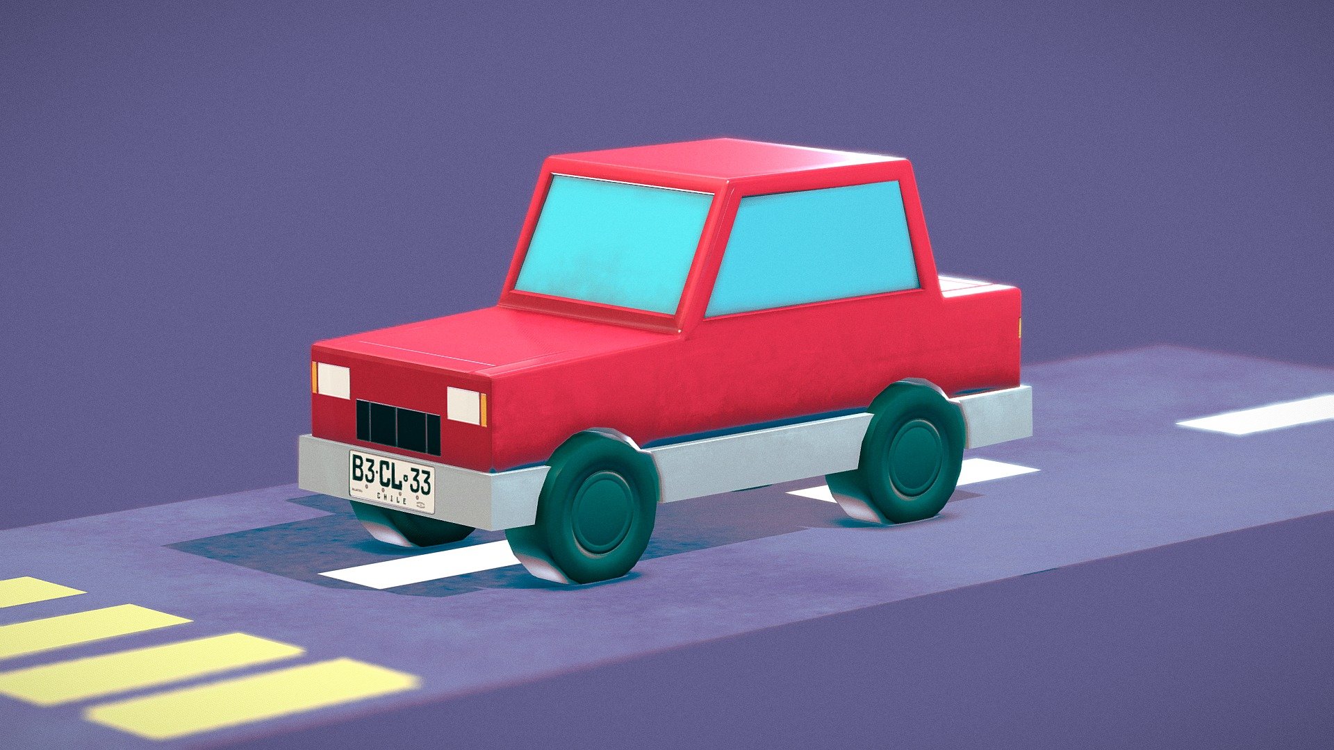 Low poly car - Buy Royalty Free 3D model by Sebastian.BA [6aa35bf ...