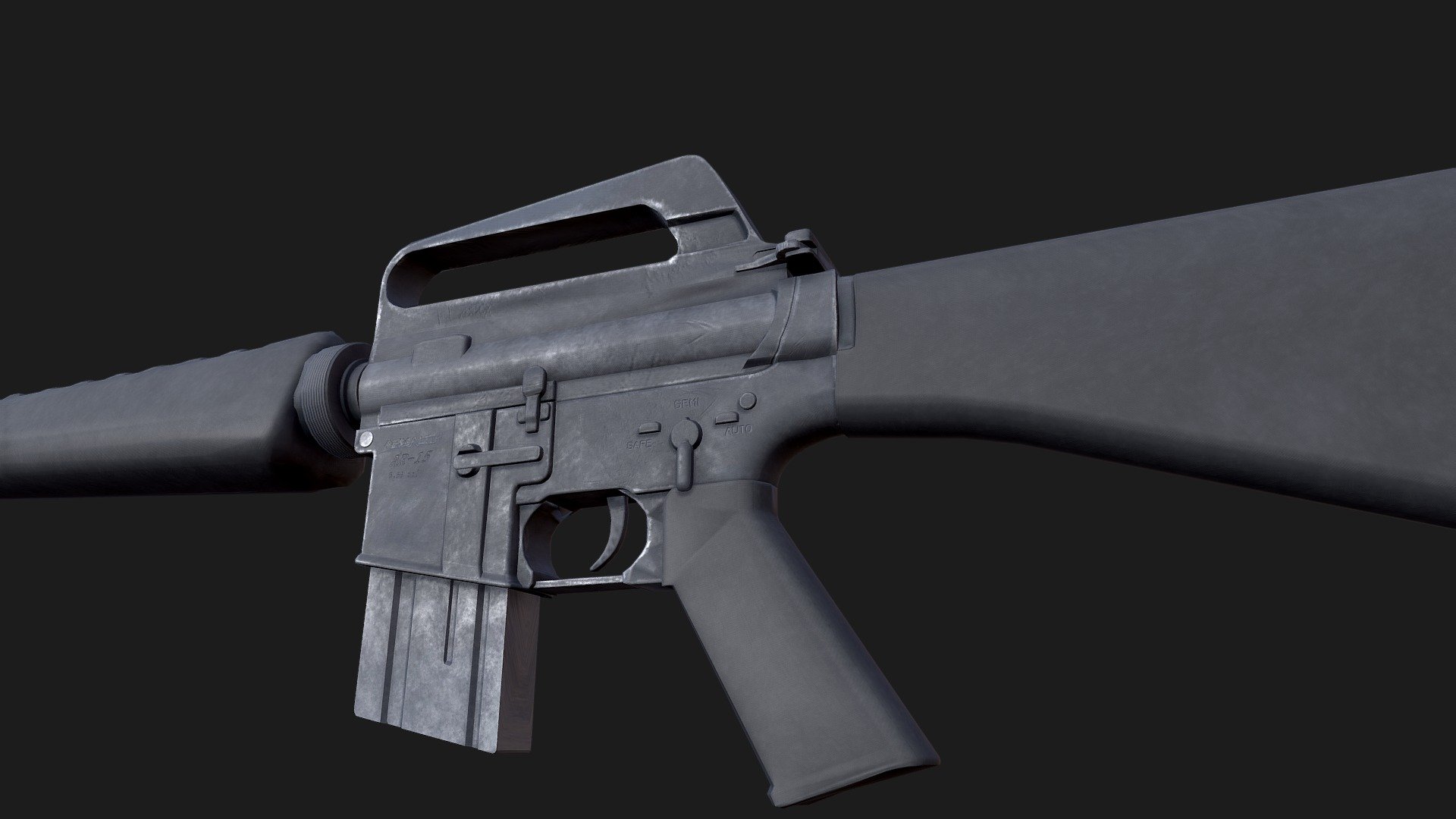 M16 - 3D model by MORSKOI BIBIS (@sokysokus) [6aa4a5c] - Sketchfab
