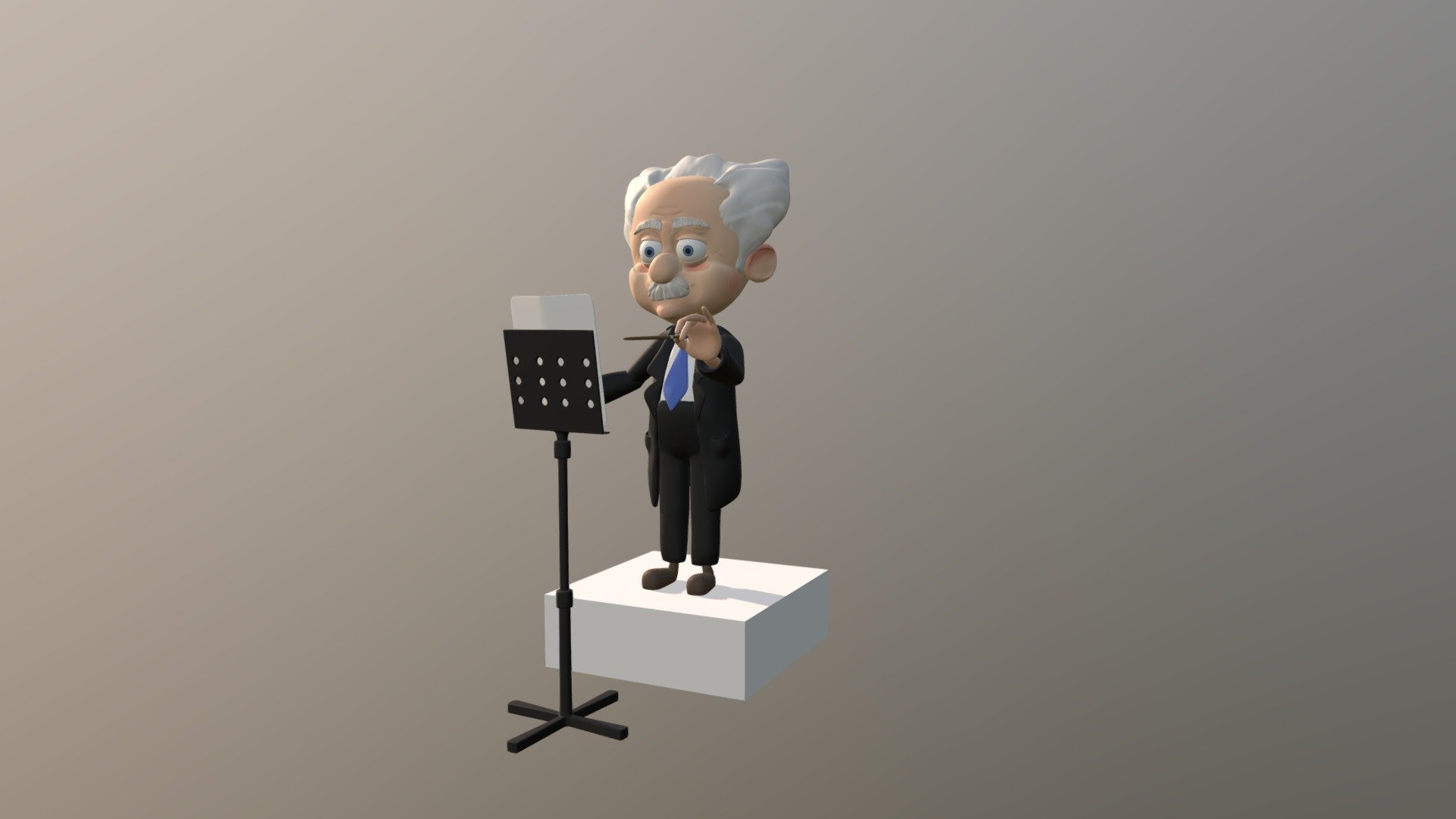 Conductor - 3D model by Omer (@orafaeli) [6aa59b1] - Sketchfab
