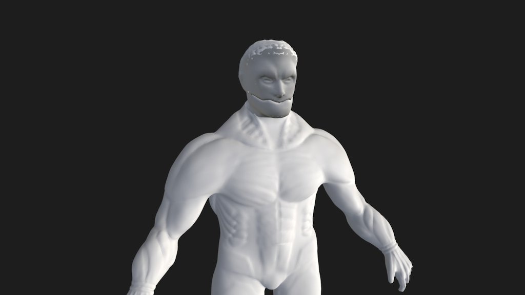 Armored titan - 3D model by TainaCorreia [6aa60e9] - Sketchfab