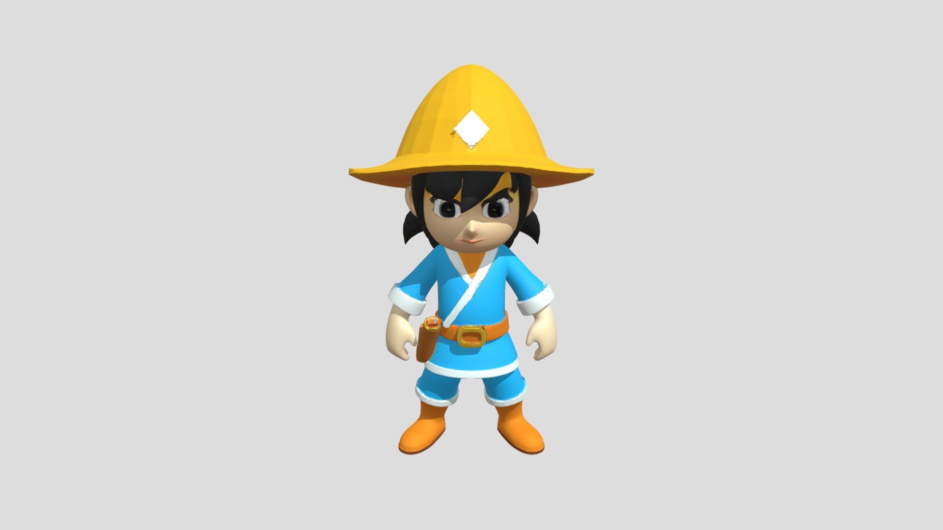 Cartoon wizard character - 3D model by studioxyam [6aa6228] - Sketchfab