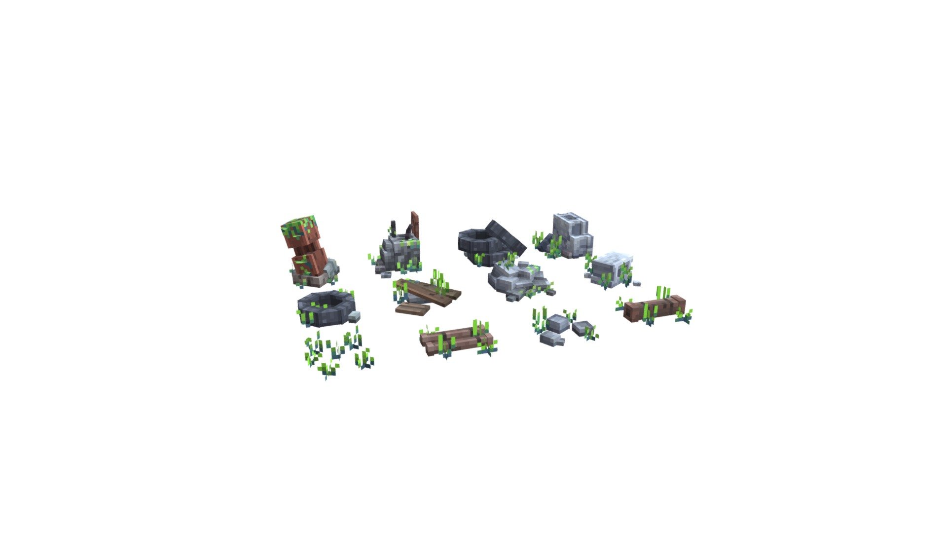 Environmental Destruction Pack - Buy Royalty Free 3D model by nexus ...