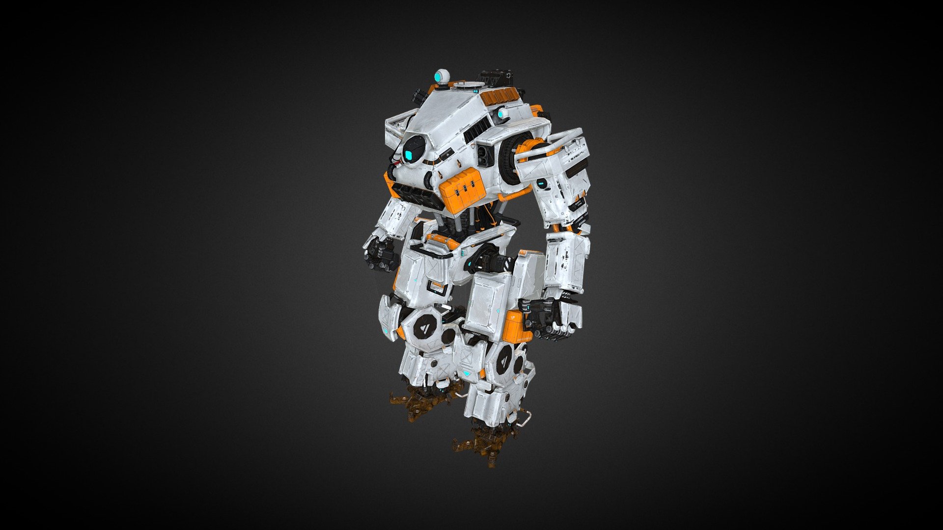 Titanfall - Ion - 3D model by Danilo V. Costa (@DVC) [6aa8e24] - Sketchfab