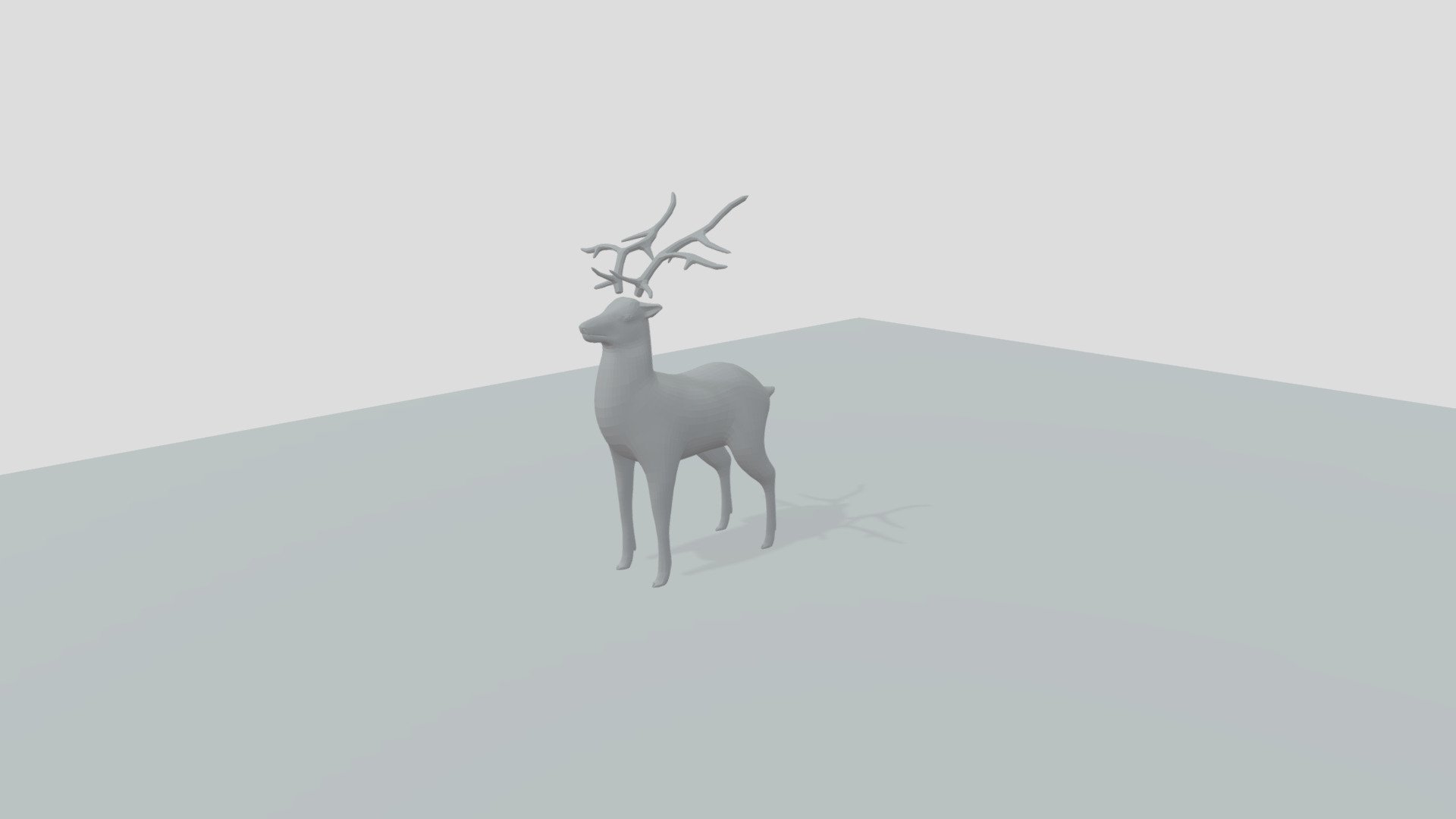 Deer - 3D model by harimada (@graziailian) [6aa92b2] - Sketchfab