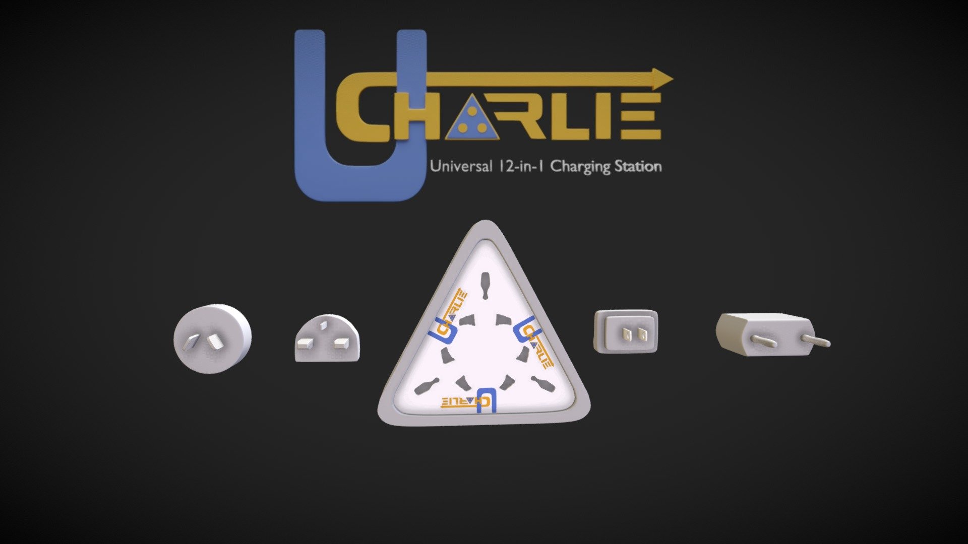 Charlie - Universal 12-in-1 Charging Station - 3D model by VREA51 ...