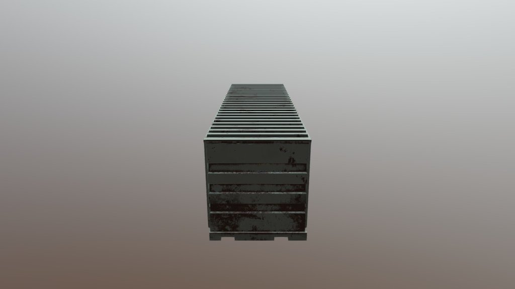 Cargo Box - 3D model by scoop [6aac675] - Sketchfab