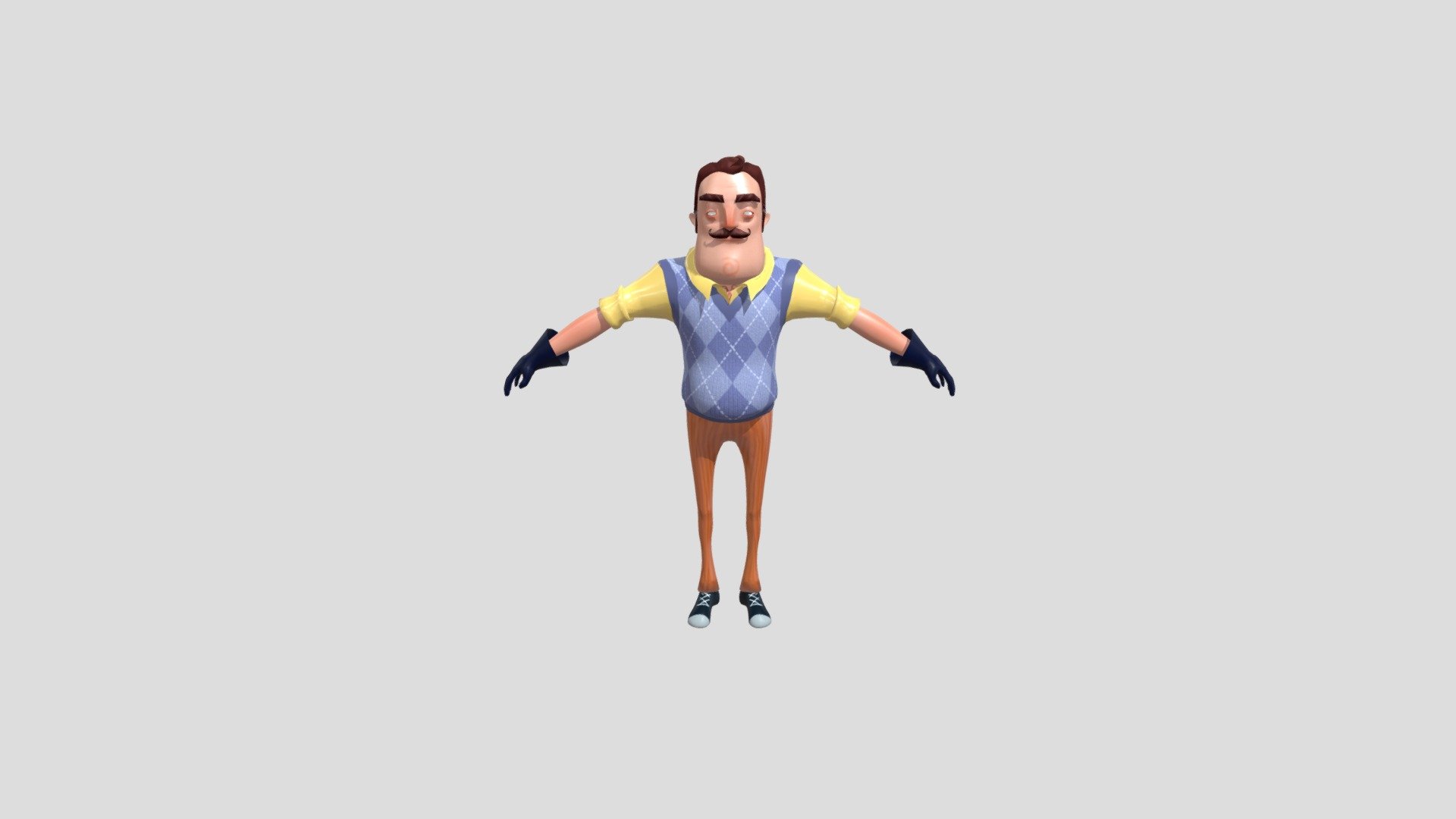 hello-neighbor-model - 3D model by jacky0723lincy0723 [6aaca46] - Sketchfab