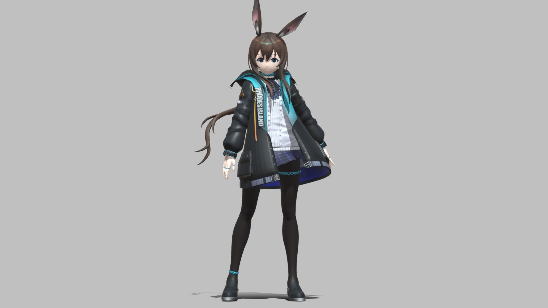 Amiya Arknights - Download Free 3D model by Muhamad Mirza Arrafi ...