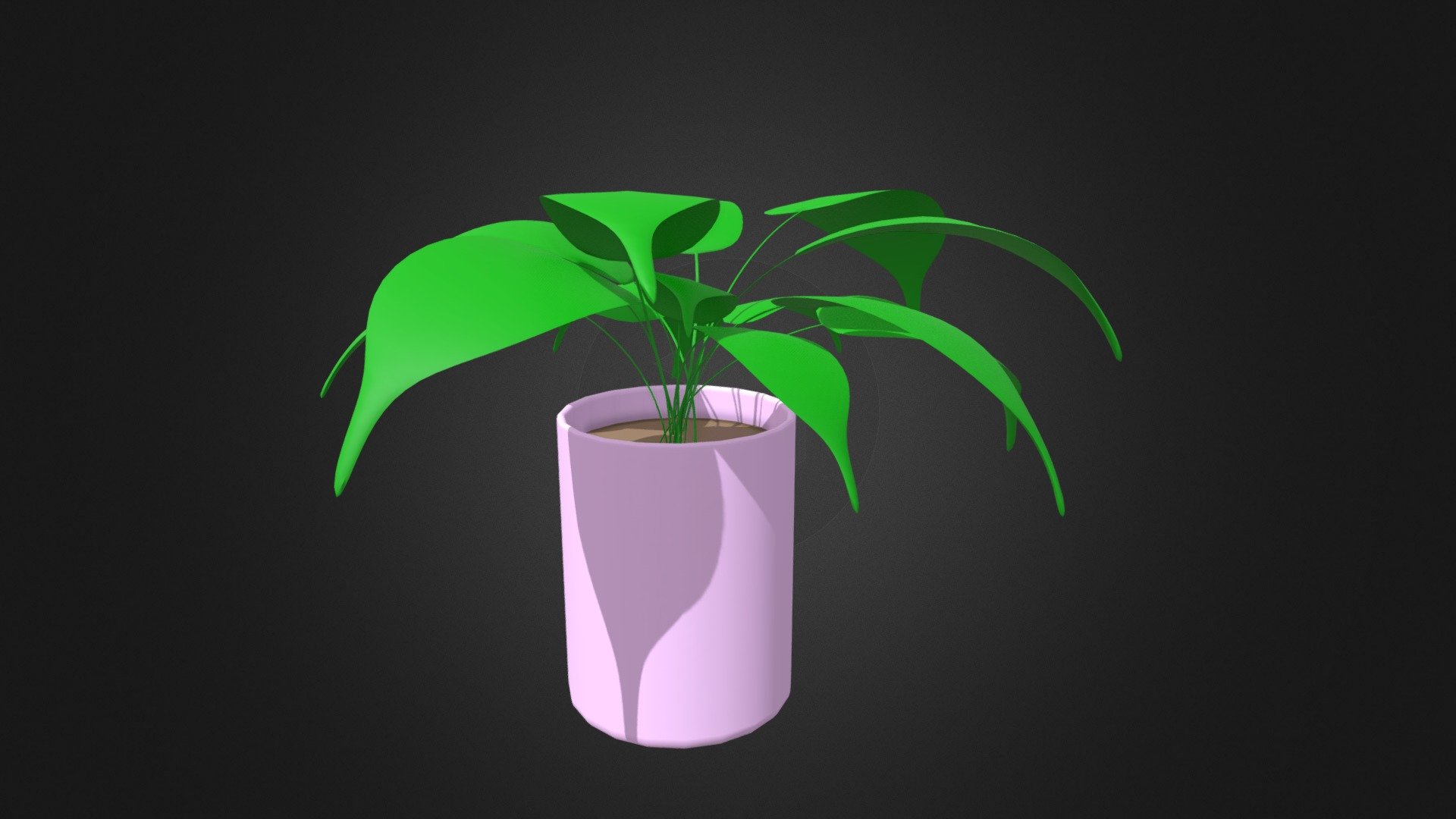 Low Poly Plant - 3D model by KristinStetz [6aad626] - Sketchfab