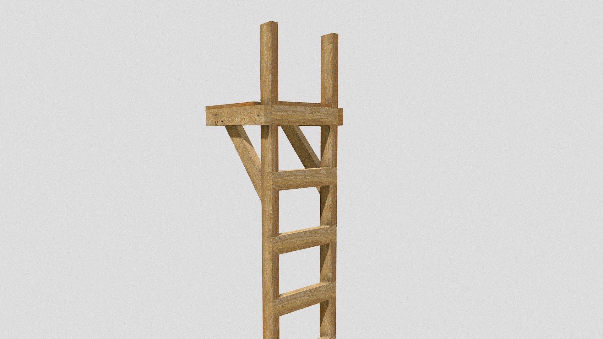 Deer Tree Stand - Buy Royalty Free 3D model by Marc Sawyer ...