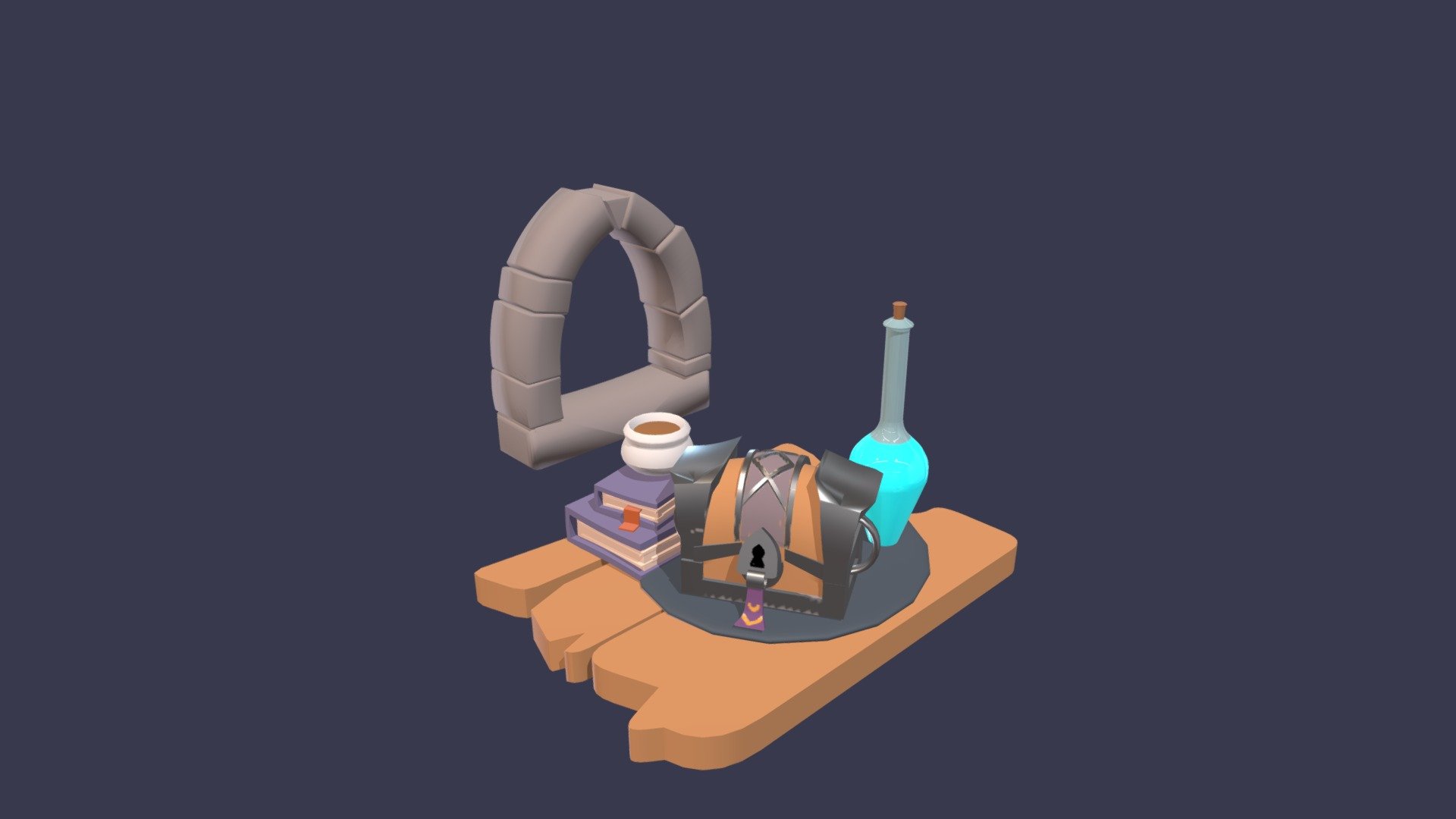 Magical Diorama - 3D model by AndreuMiro [6ab2d44] - Sketchfab