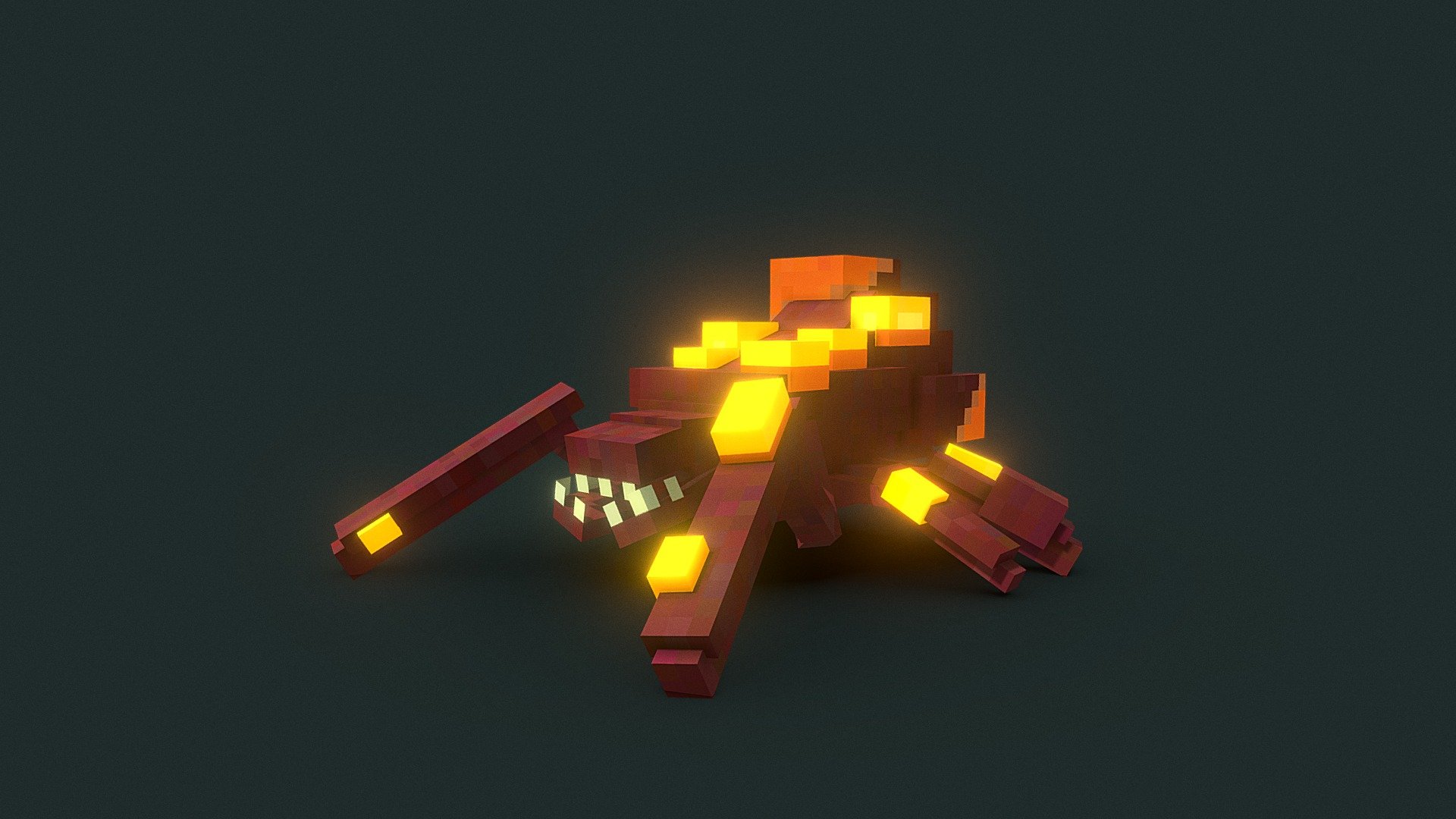 Glyphid exploder - 3D model by Z3nsiter [6ab30f7] - Sketchfab