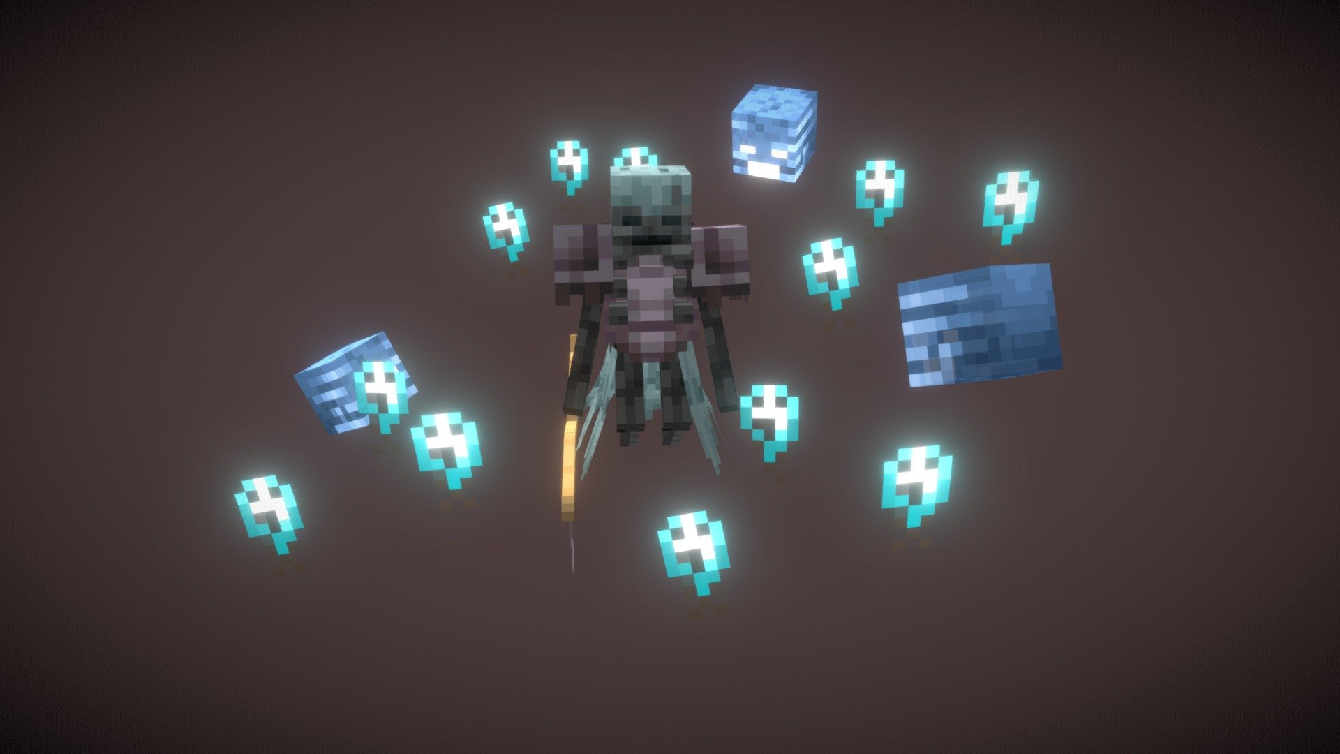 Soul Reaper - Minecraft Custom Boss - 3D model by cozmicarrow [6ab438b ...