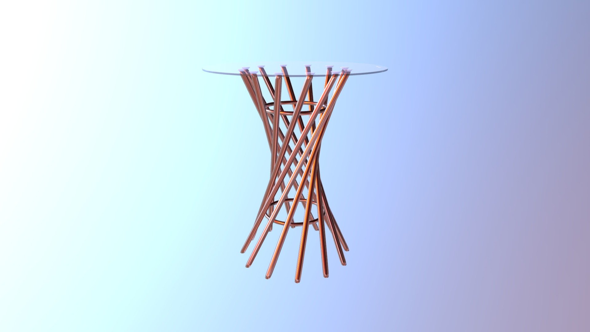 Crush Rose Side Table - 3D model by rugsandrooms [6ab4d53] - Sketchfab
