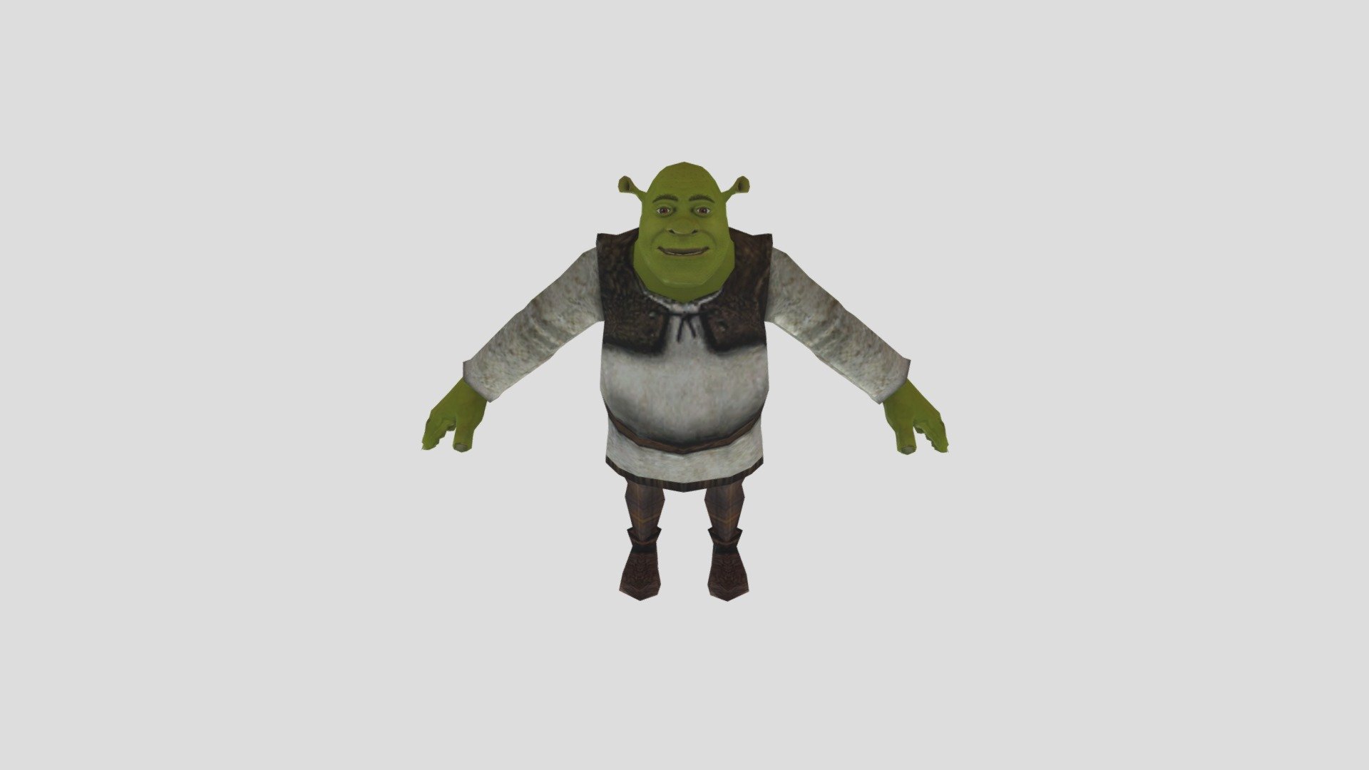 shrek - Download Free 3D model by kyle.river.withem [6ab4ec0] - Sketchfab