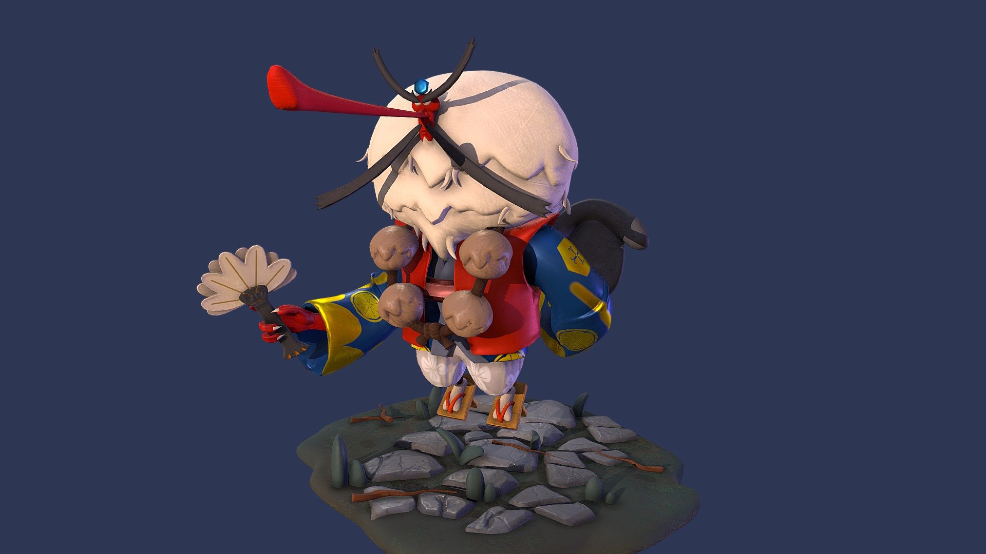 Tengu - 3D model by juan-miguelbauwens [6ab6a45] - Sketchfab