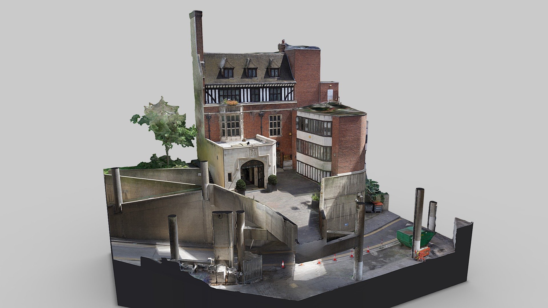 Ironmongers' Hall Entrance - Download Free 3D model by artfletch ...
