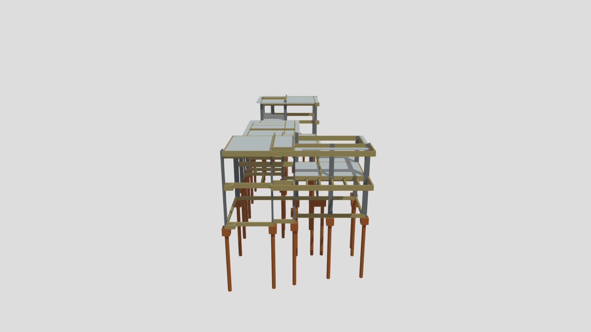 ESTRUTURA LEANDRO - 3D model by versianiengenharia [6ab9529] - Sketchfab