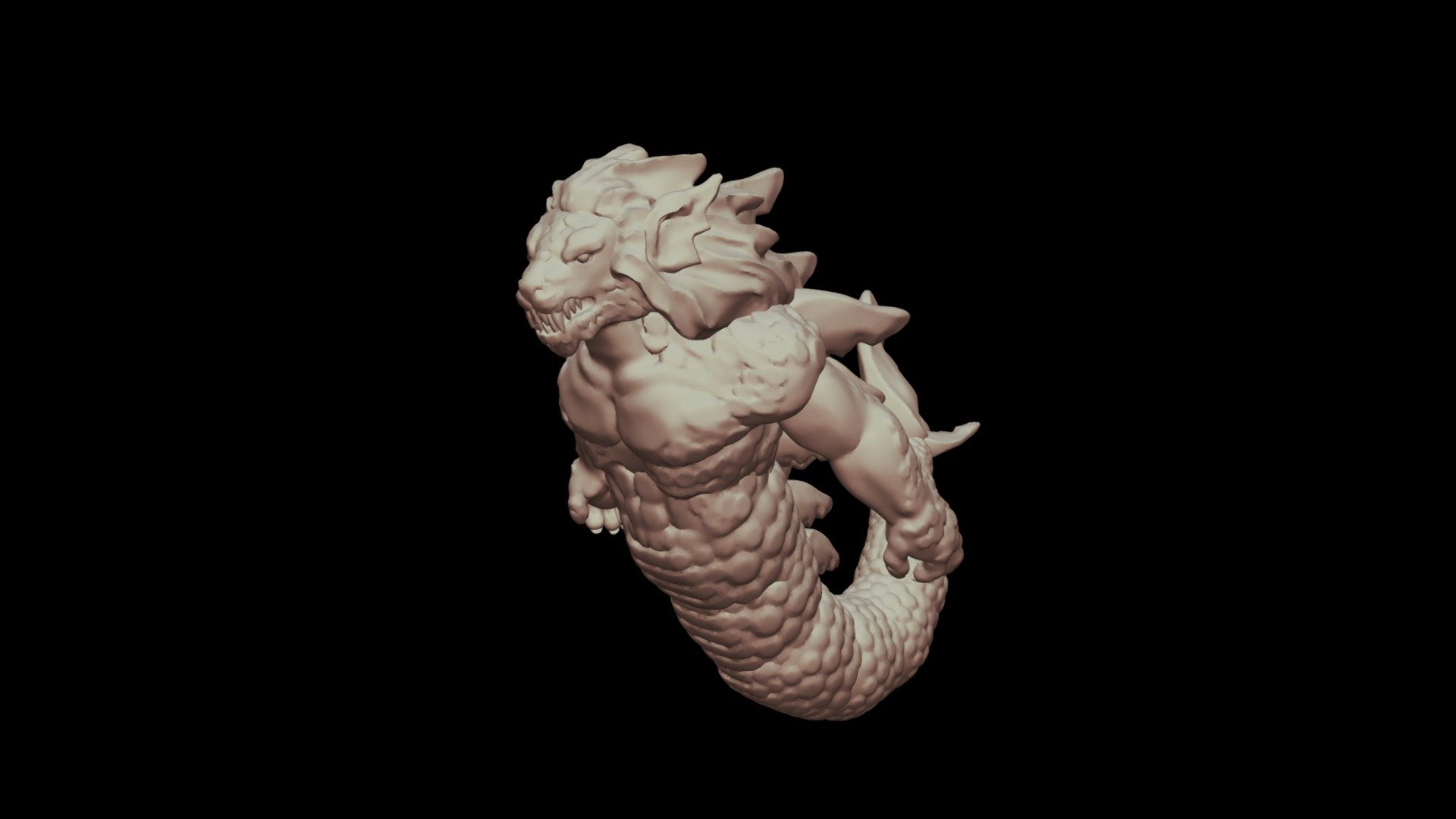 Merlion - 3D model by dutchmogul [6ab9dac] - Sketchfab