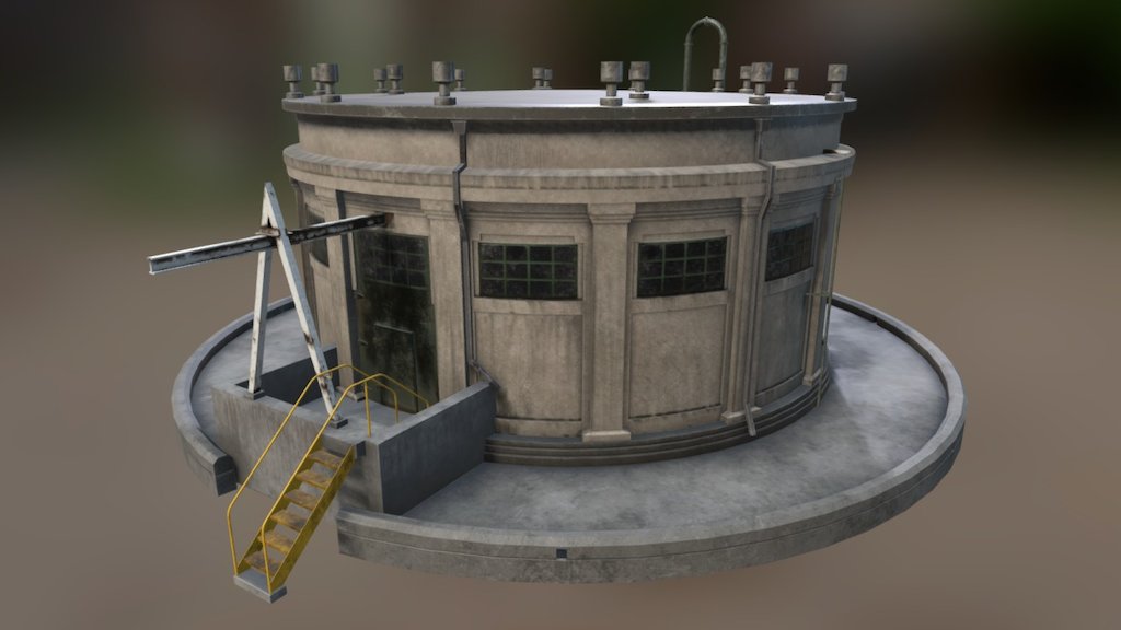 Pump Station - 3D model by stuarta0 [6aba286] - Sketchfab