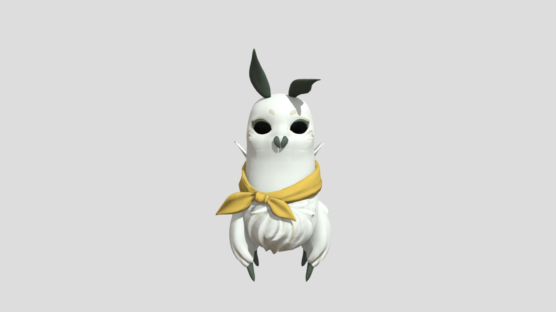 Guyuuu_little moth - 3D model by guyuuu [6abae45] - Sketchfab