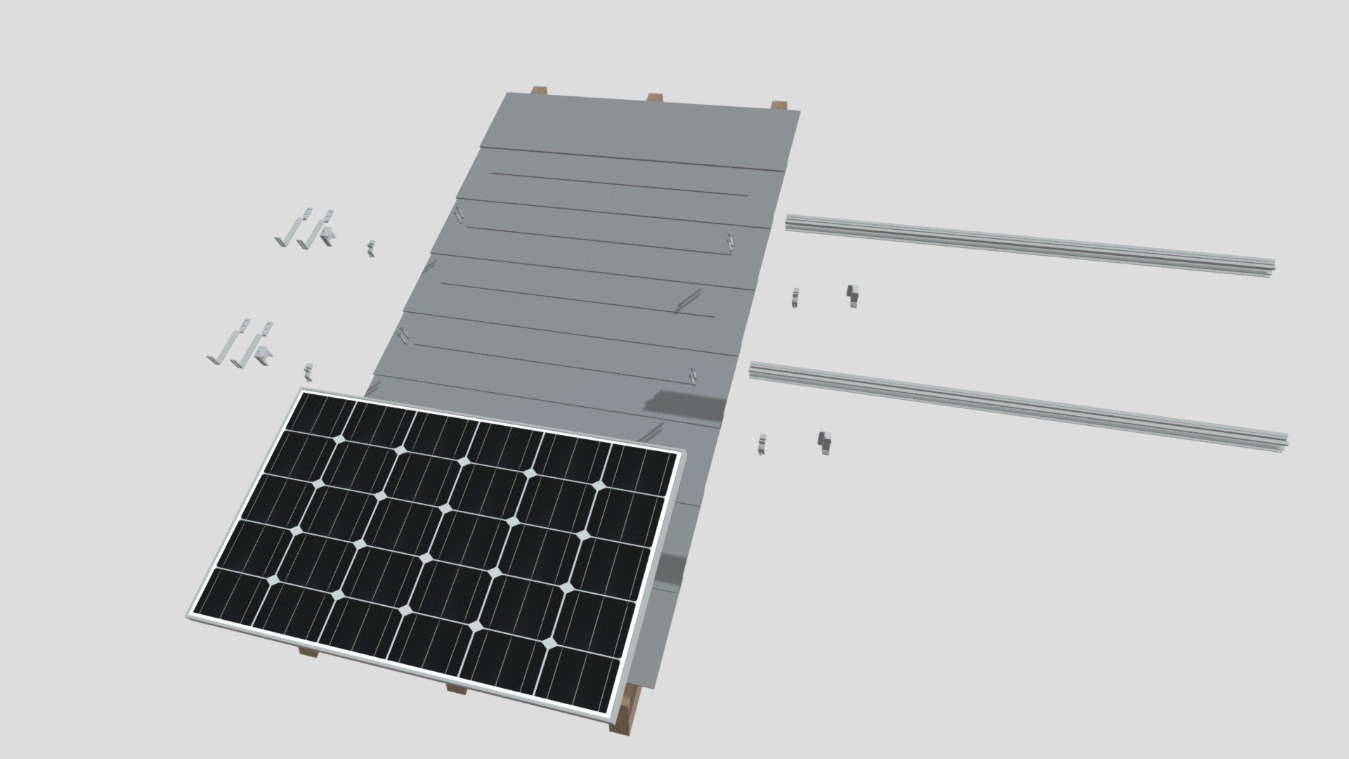Solar Panel Installation - Download Free 3D model by avredu [6abbc4f ...