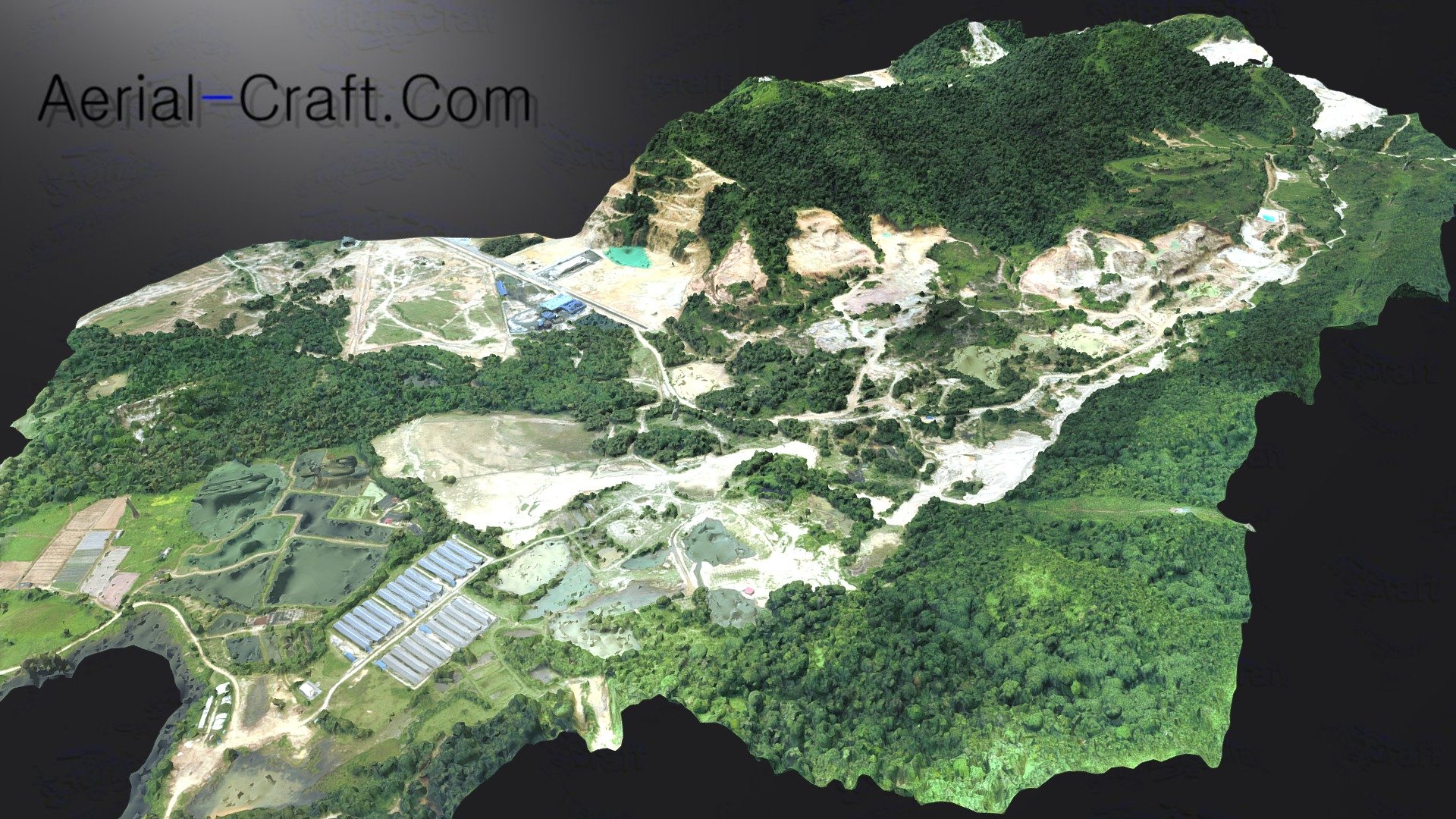 Mine Site 28 Jun20c 3d Mesh - 3D model by Xtec Digital / Xtec Asia ...