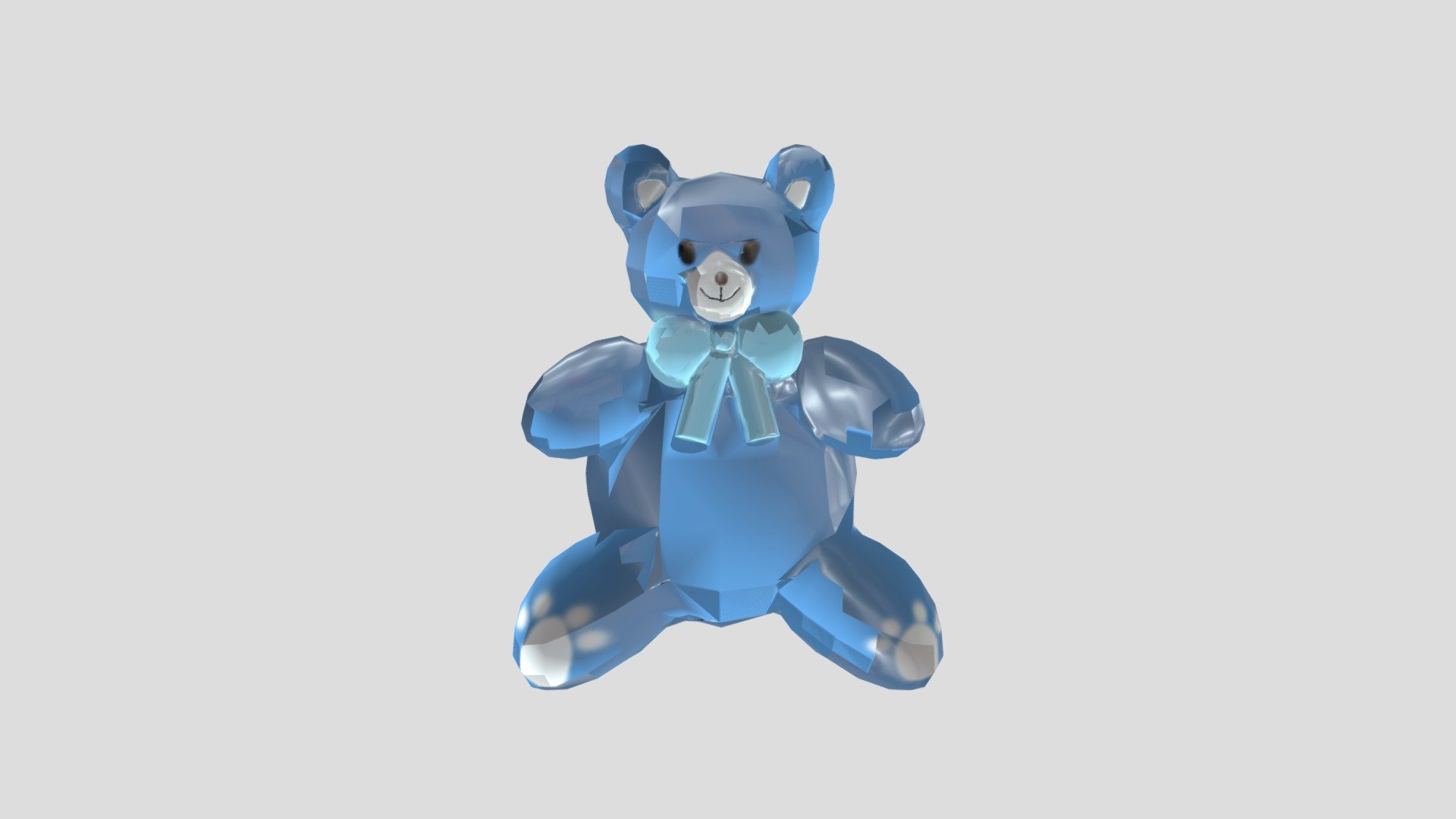 blue bear - Download Free 3D model by masa (@hb21a099) [6abdb5f ...