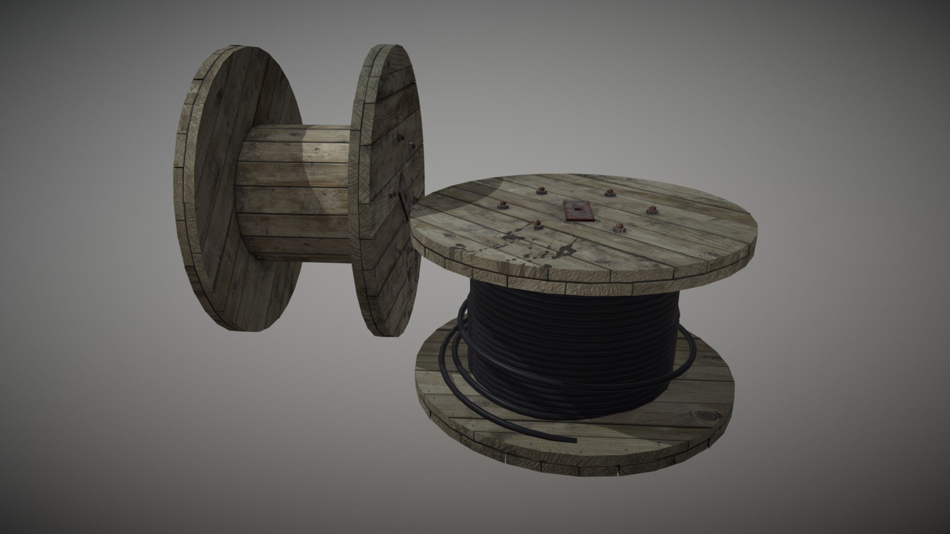 BigCableCoil - 3D model by NikStah [6abe0c1] - Sketchfab