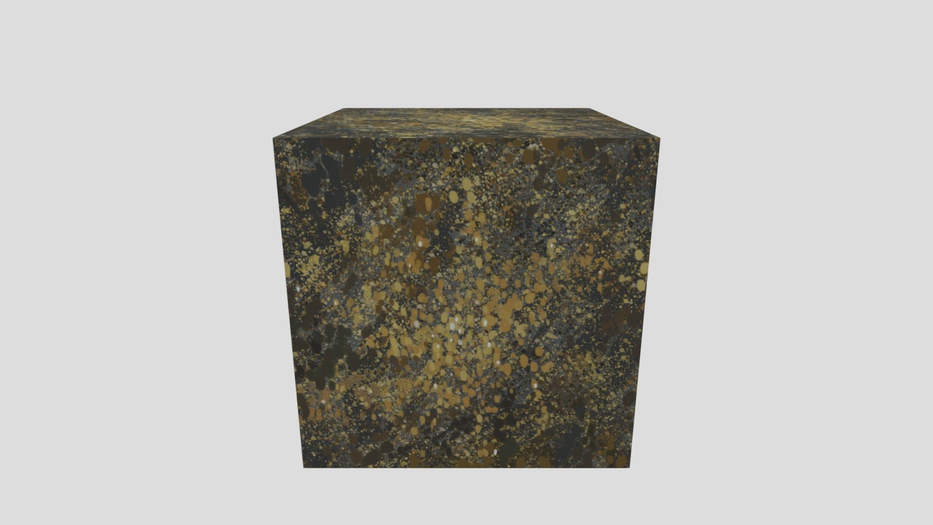 Gold Ore Cube - 3D model by william.yli [6ac08d8] - Sketchfab