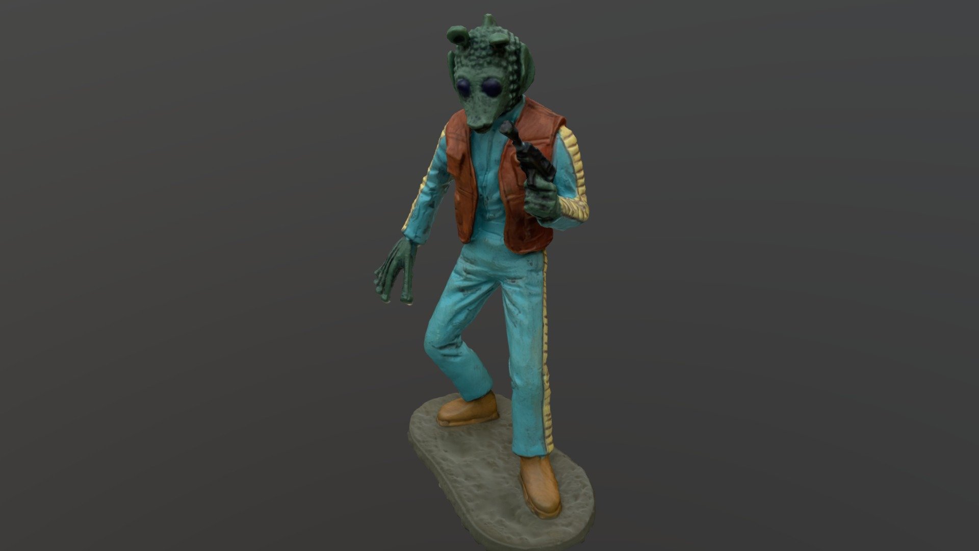 Greedo (Star Wars) - 3D model by Gustavo Bigelli (@gubigelli) [6ac1d4d ...