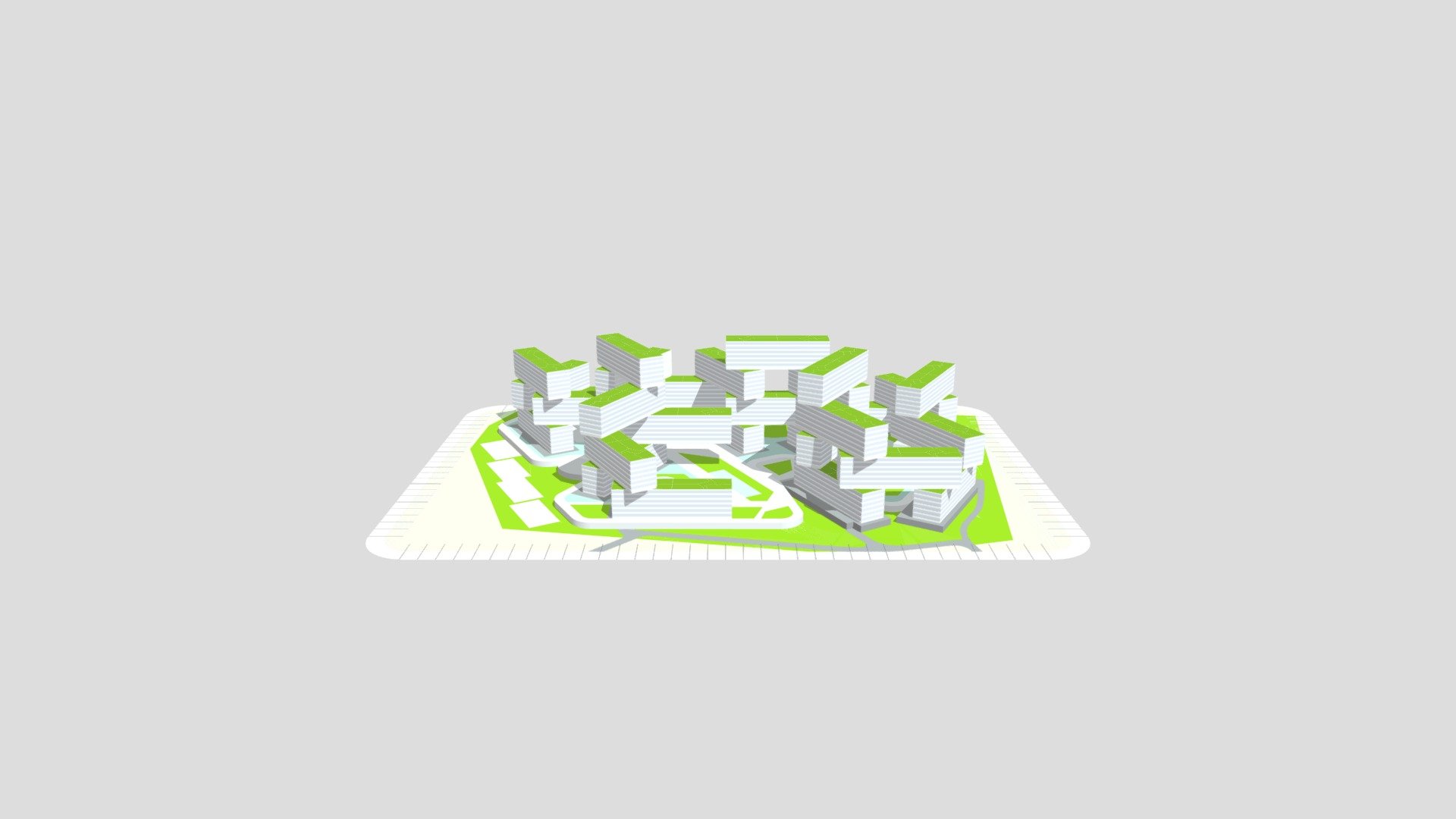 The interlace - Hajduk, Ściora, Wojtaczka - 3D model by zzm2023.9.16 ...