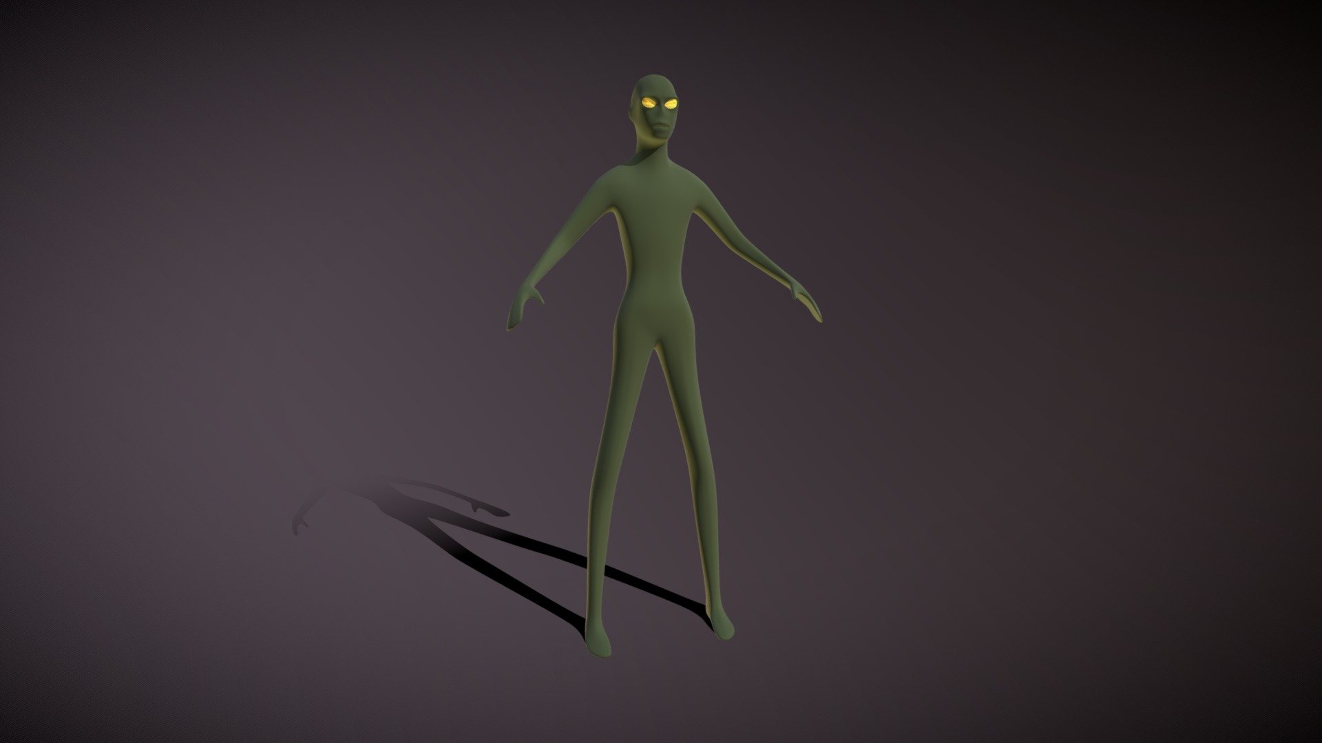 3D Classic Alien - 3D model by Lucas Jefrey (@jefreymal) [6ac2853 ...