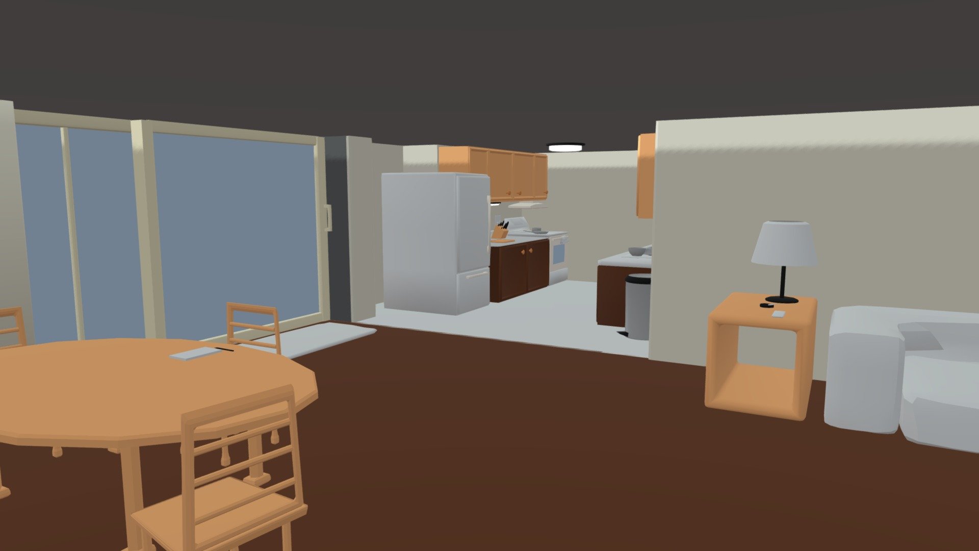 FREE Low-Med Poly Apartment Kit (100+ Objects) - Download Free 3D model ...