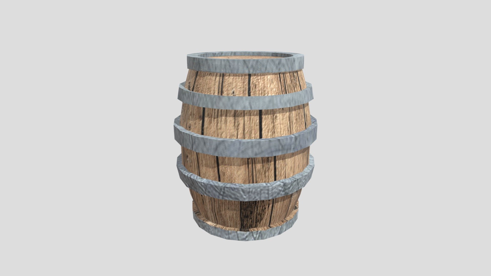 Medieval Barrel - 3D model by shlok0207 [6ac421e] - Sketchfab