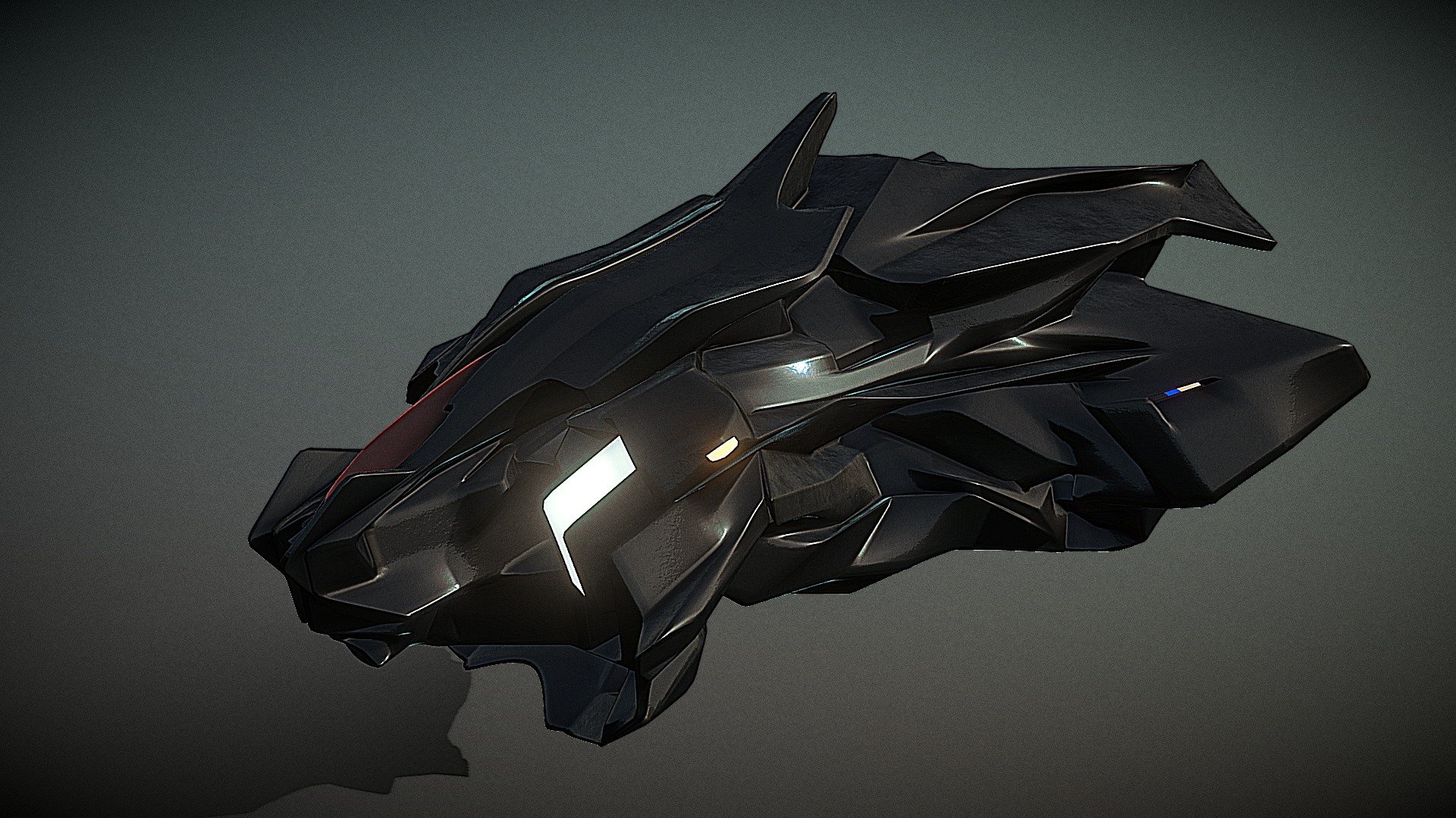 Sci-Fi copter _ Air Marshal - 3D model by TRYFIELD [6ac4d05] - Sketchfab