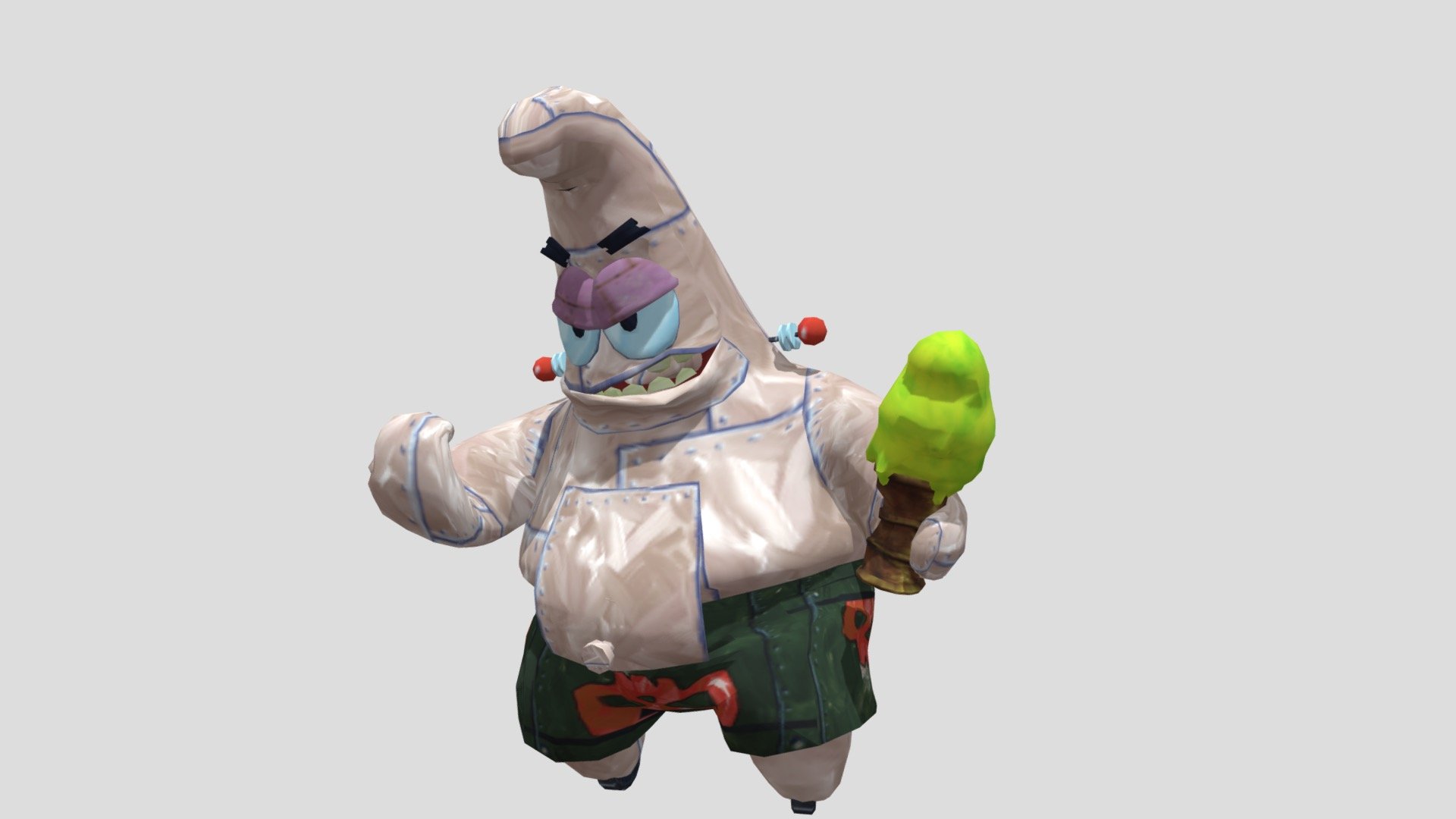 GameCube-Boss Patrick Robot - 3D model by Sajin Mickey Firey fan 1342 ...