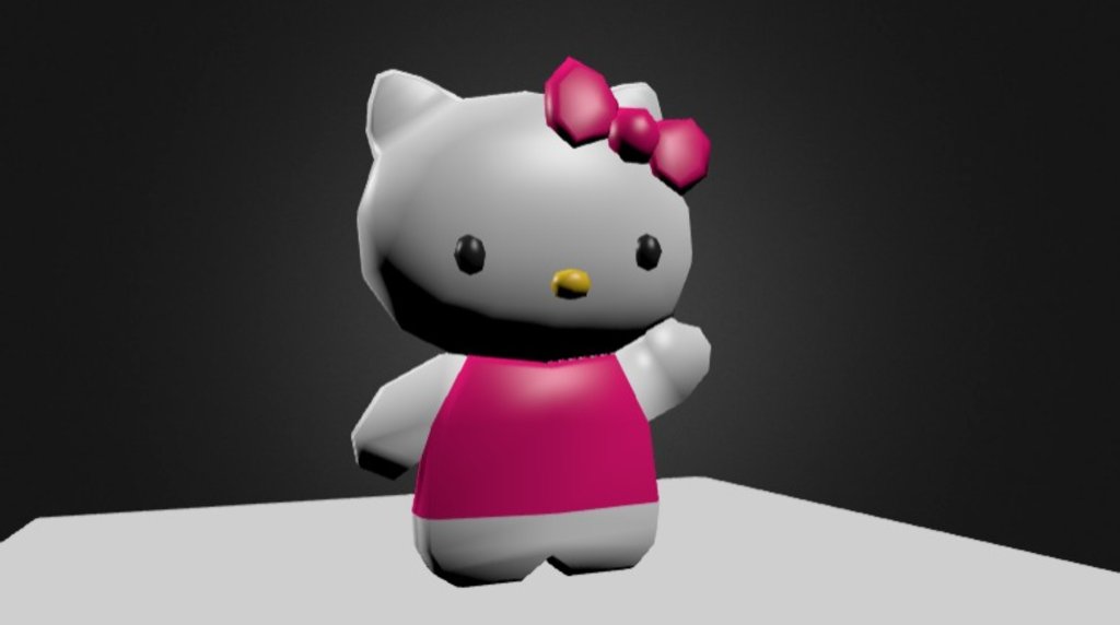 Hello Kitty - 3D model by Patrick Krabeepetcharat (@patk) [6ac74d3 ...