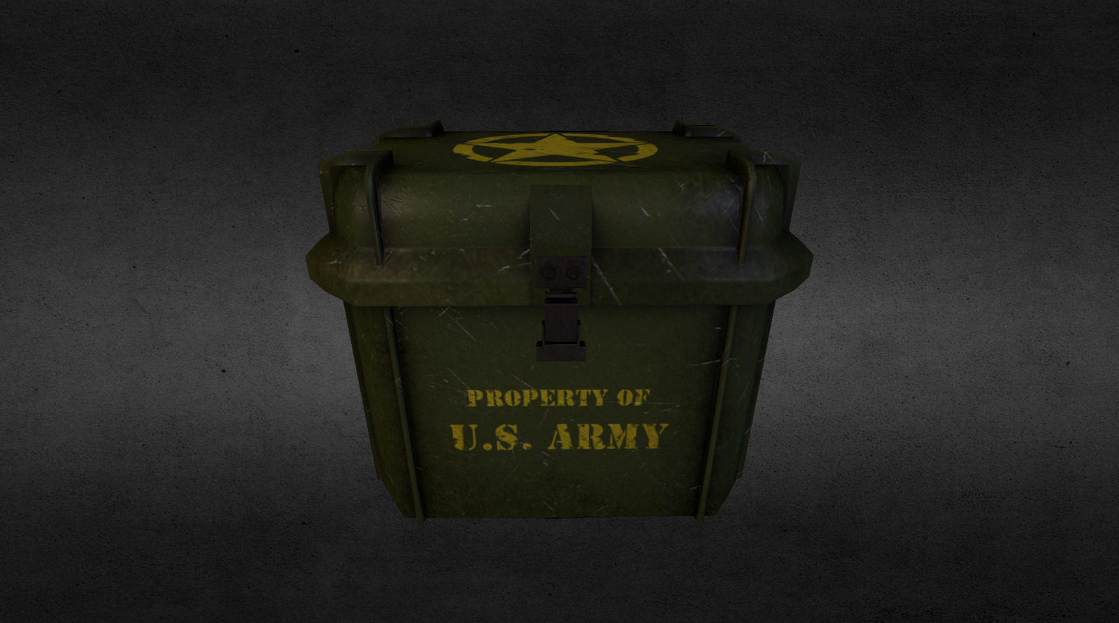 Army Crate - 3D model by Alex Natali (@alexnatali) [6ac76e3] - Sketchfab