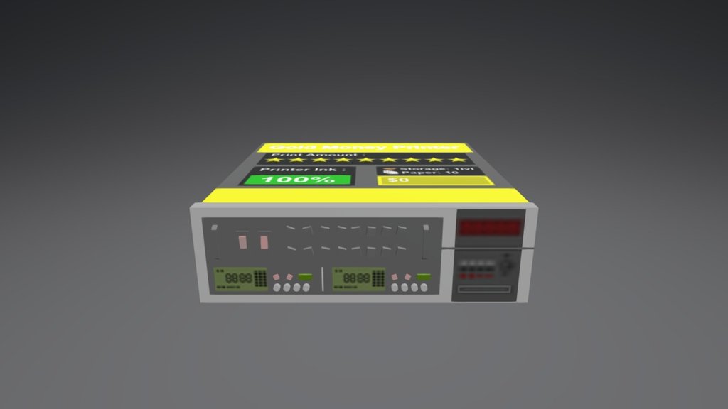 BNK Printer - 3D model by NosFR [6ac7db4] - Sketchfab