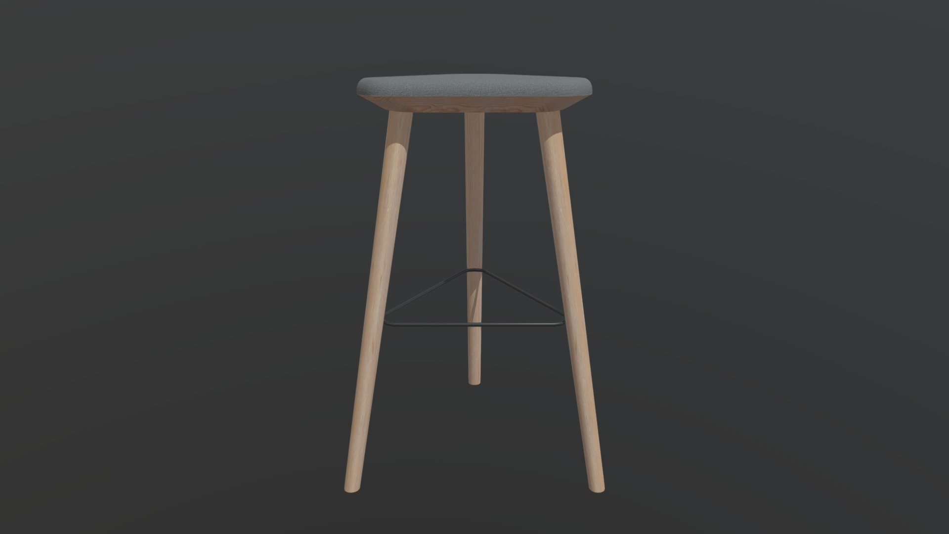 Bar Stool - Download Free 3D model by AROWA (@arowapostol) [6ac7f2a ...