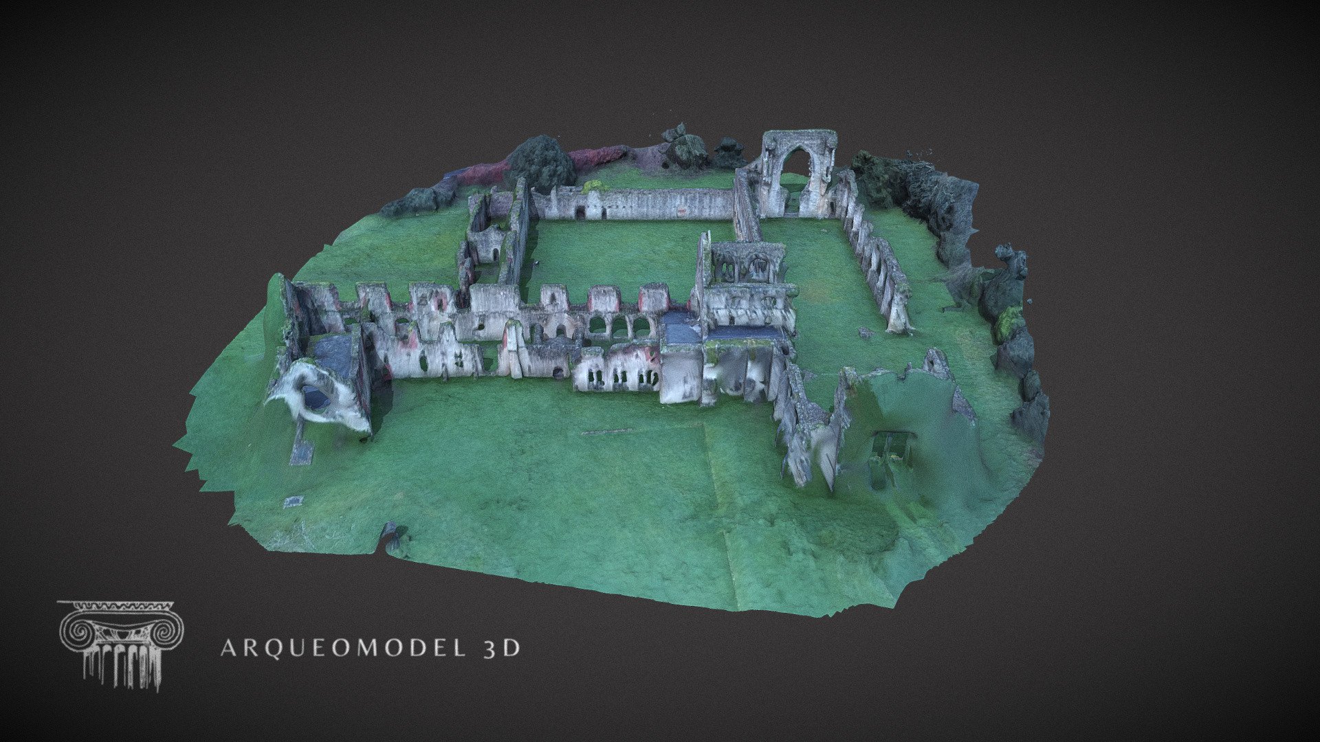 Netley Abbey | UK - Download Free 3D model by Arqueomodel3D ...